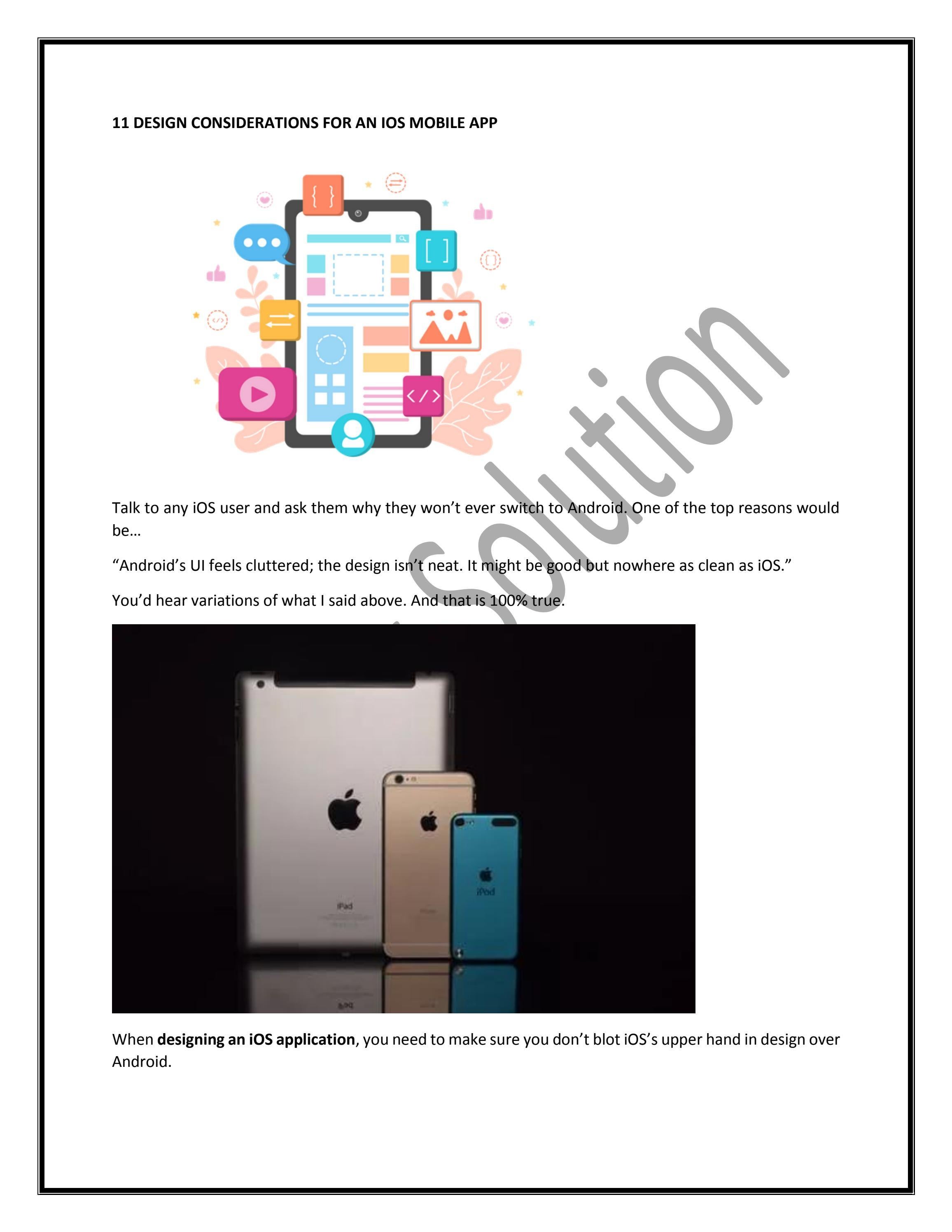11 Design Considerations For An Ios Mobile App By Sphinx Solutions Issuu