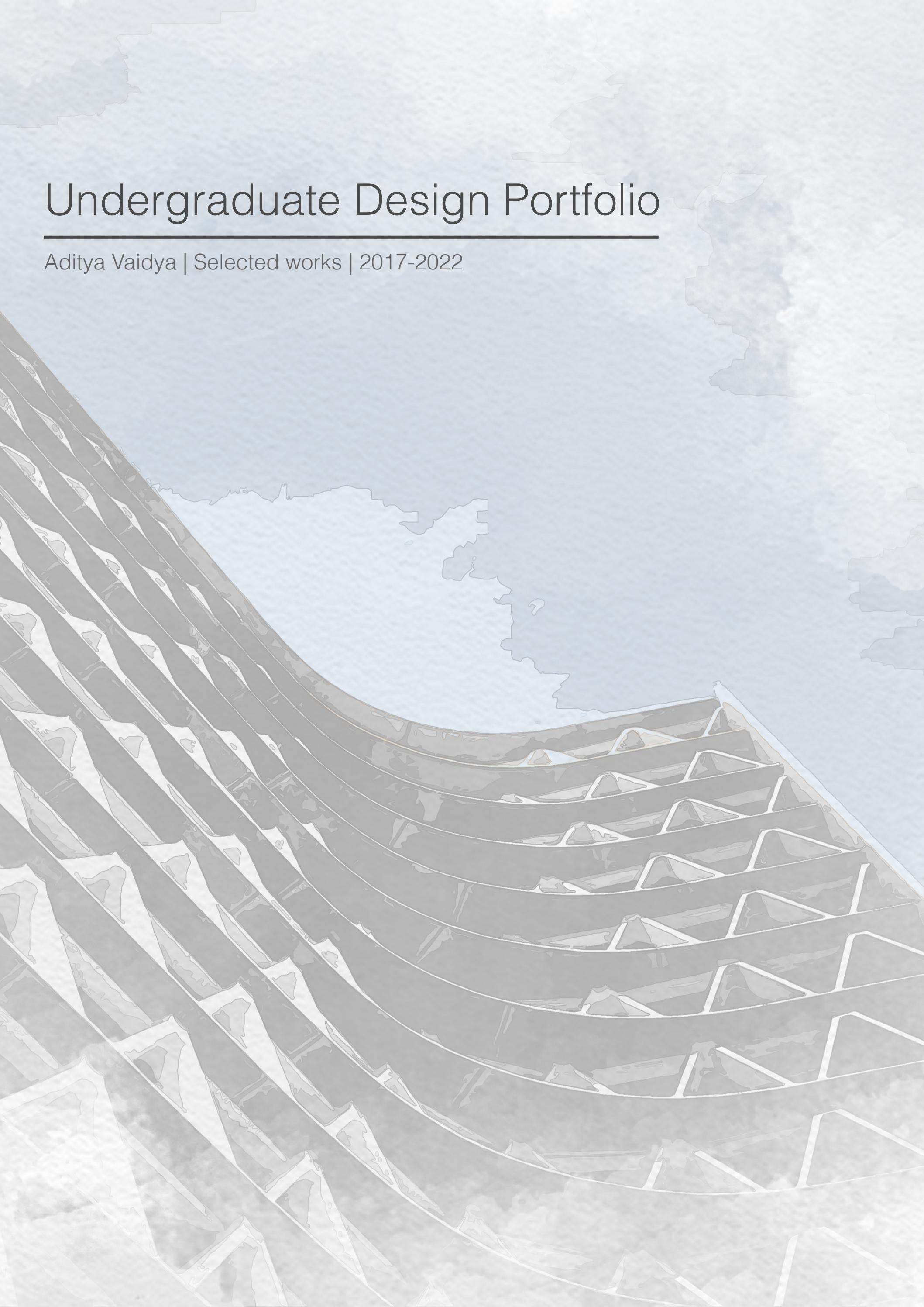 Aditya Vaidya | Architectural Portfolio by Aditya Vaidya - Issuu