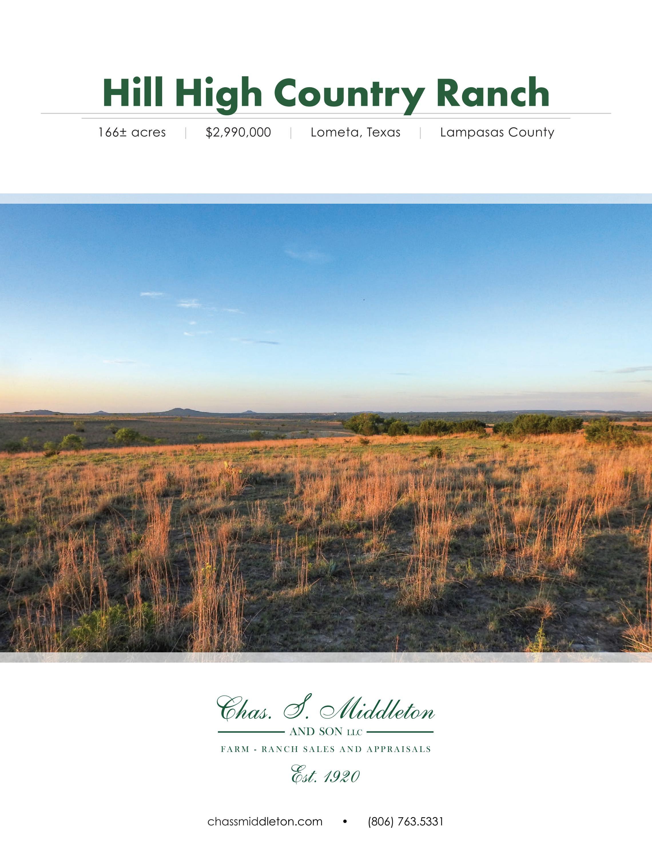 Hill High Country Ranch by csmandson - Issuu