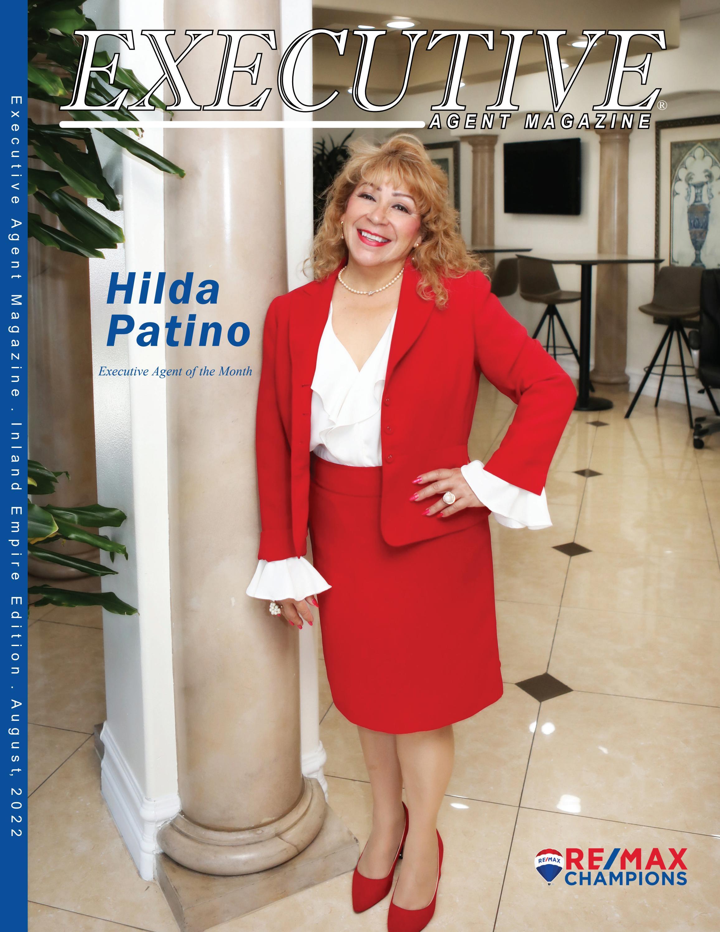 HILDA PATINO - EXECUTIVE AGENT MAGAZINE by Executive Agent Magazine - Issuu