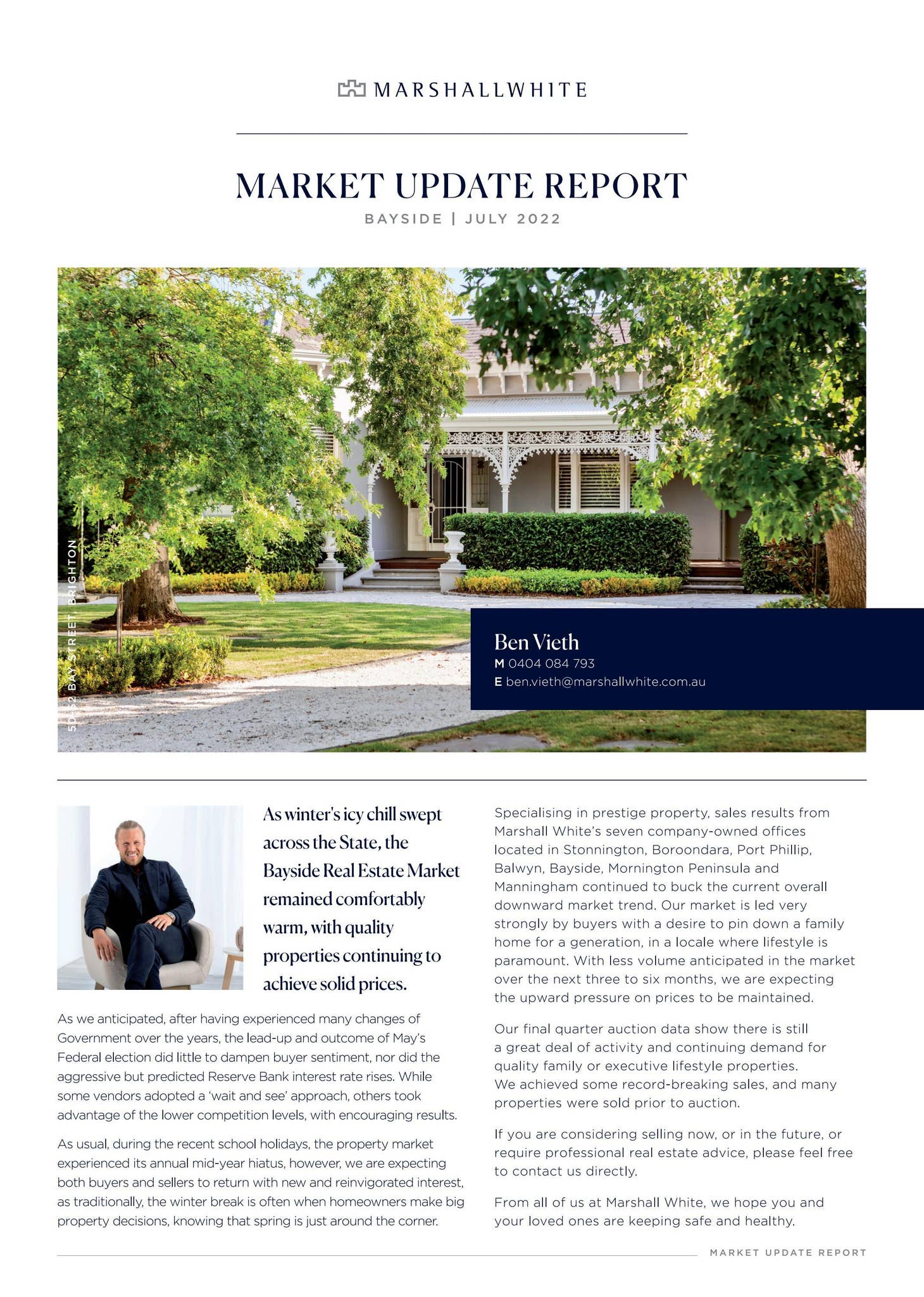 Property Market Update Report - Ben Vieth, Brighton - Issue 2, 2022 by ...