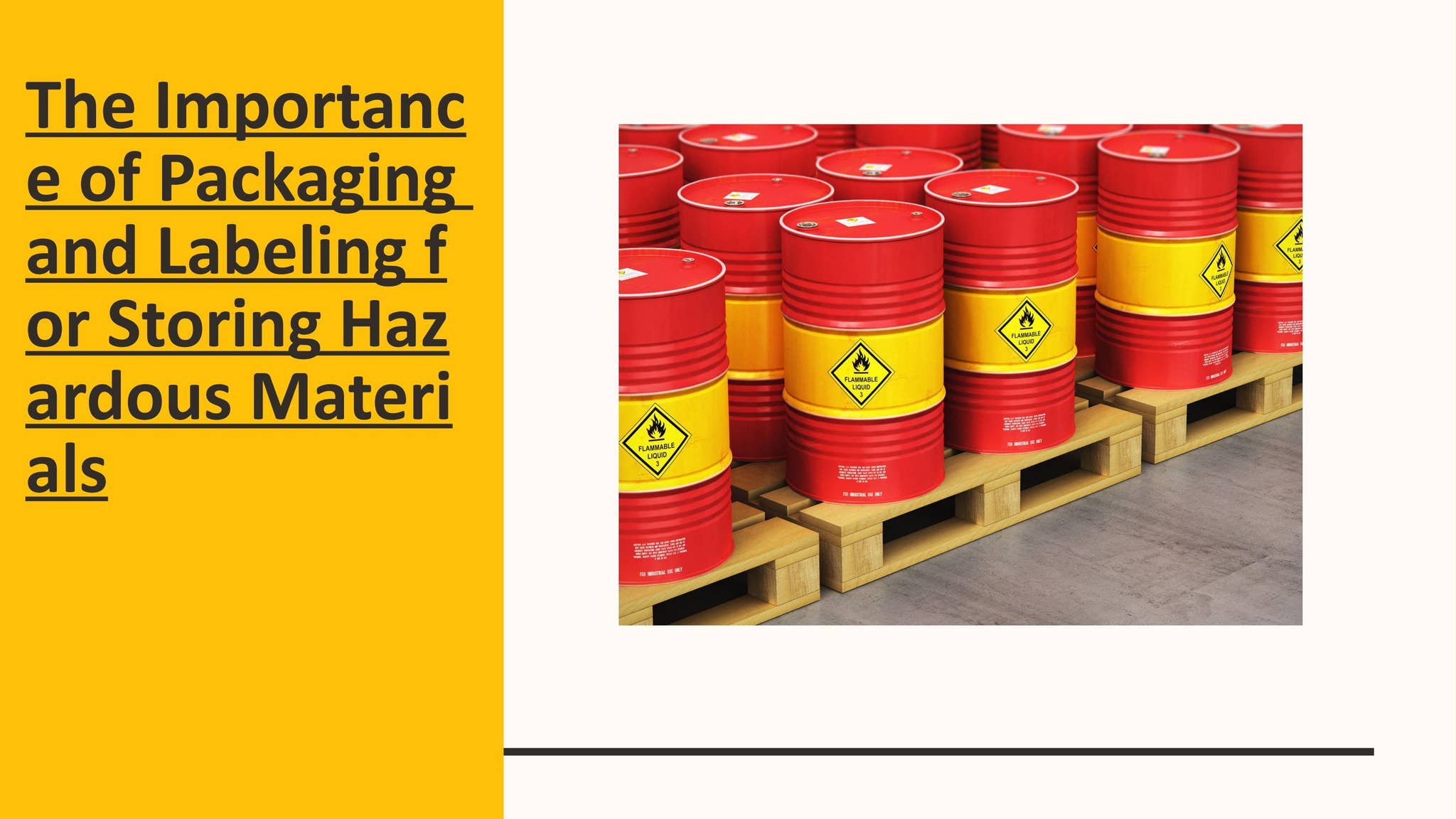 The Importance of Packaging and Labeling for Storing Hazardous ...