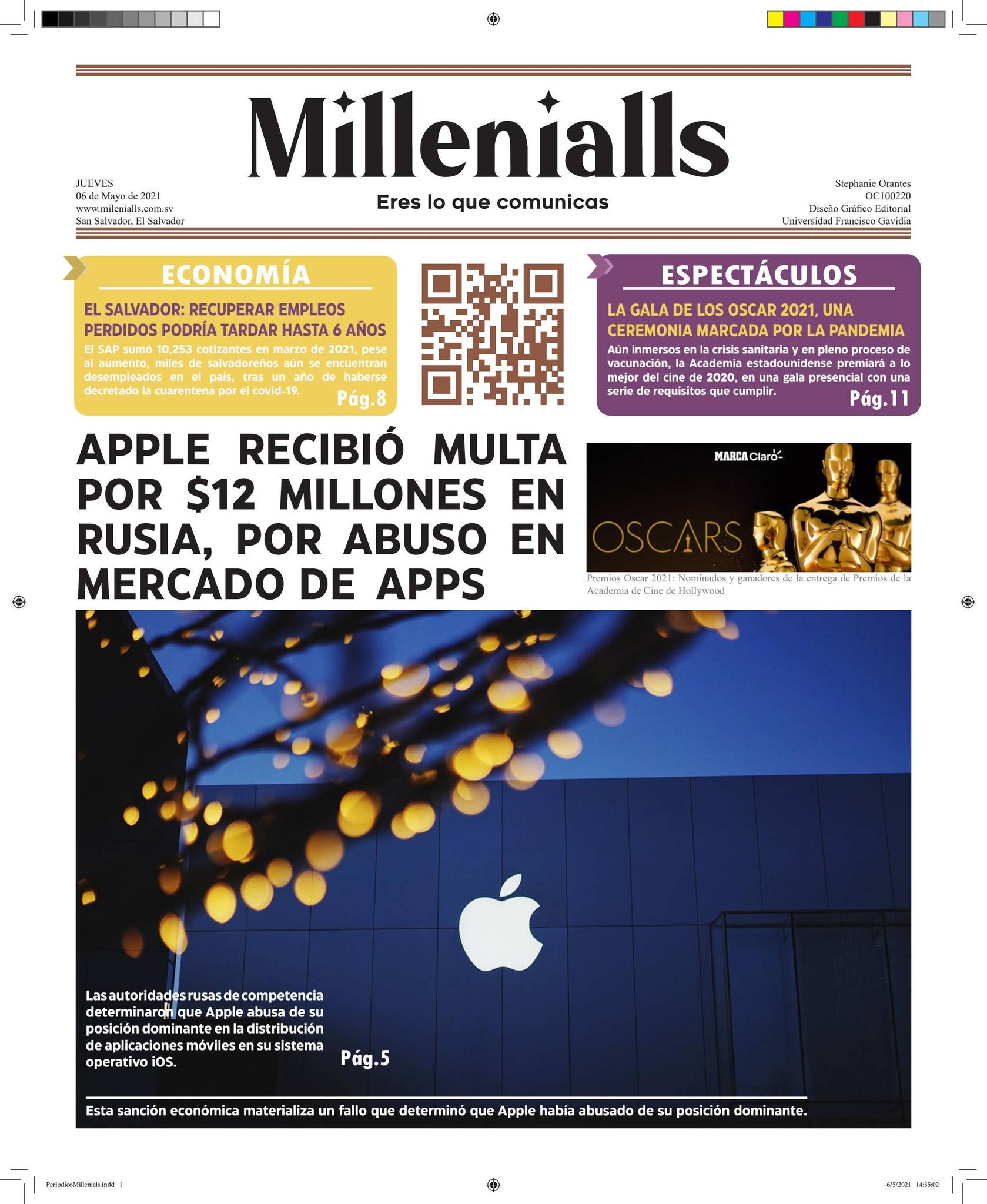 Millenialls News by Stephanie Melissa Orantes Calvo - Issuu