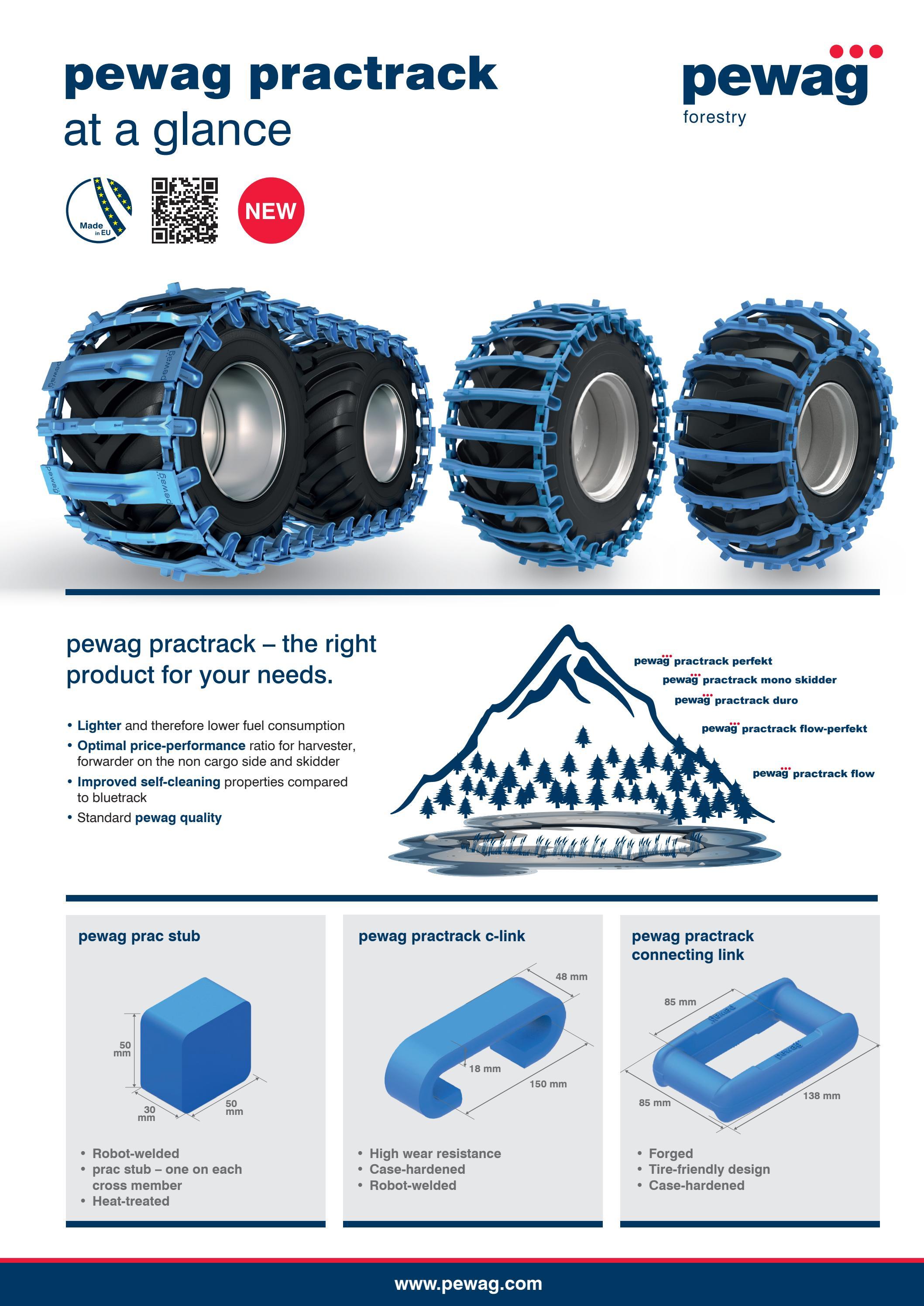Prospektblatt pewag practrack EN by pewag - Issuu