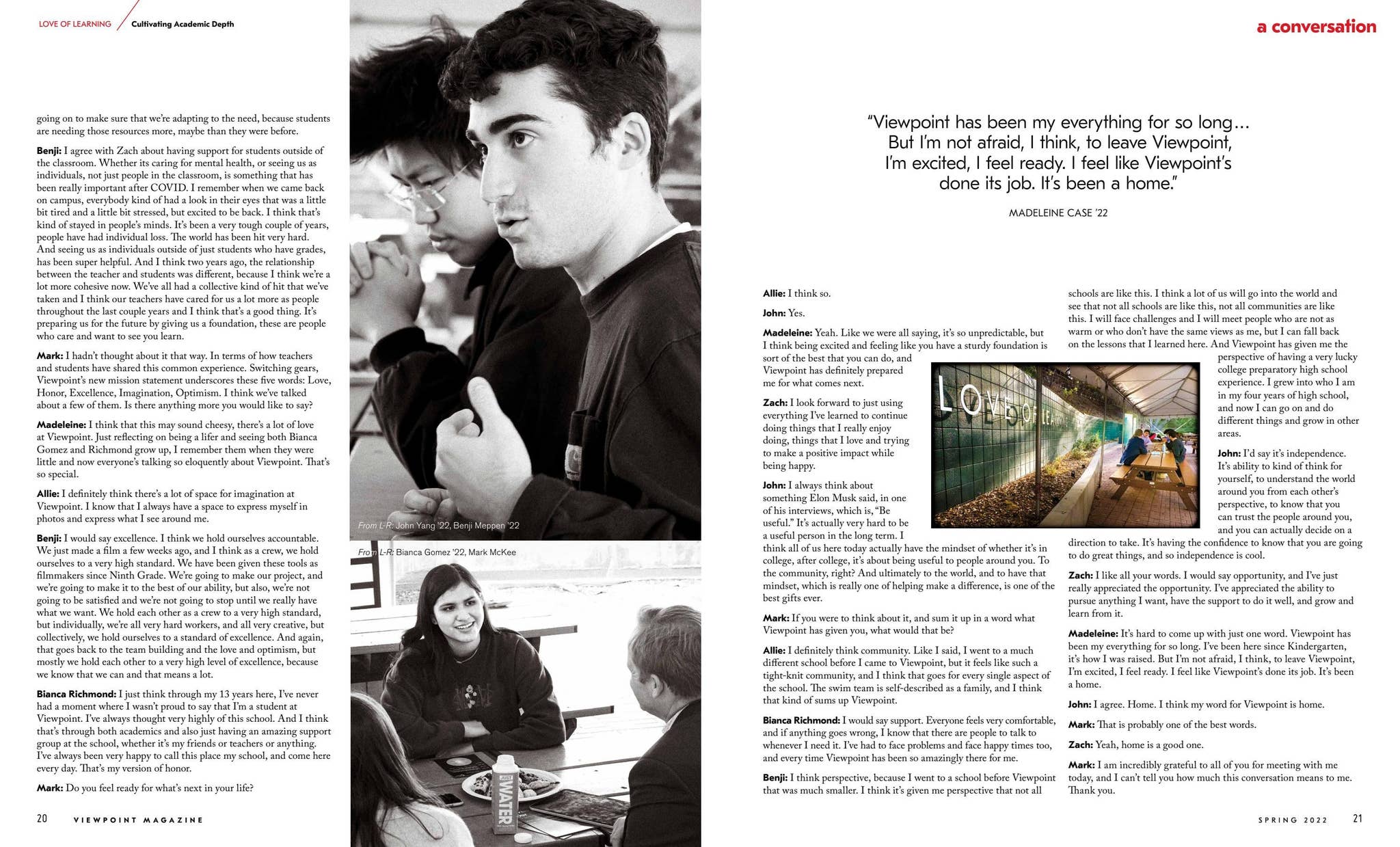 Viewpoint Magazine: Spring 2021 by Viewpoint School - Issuu