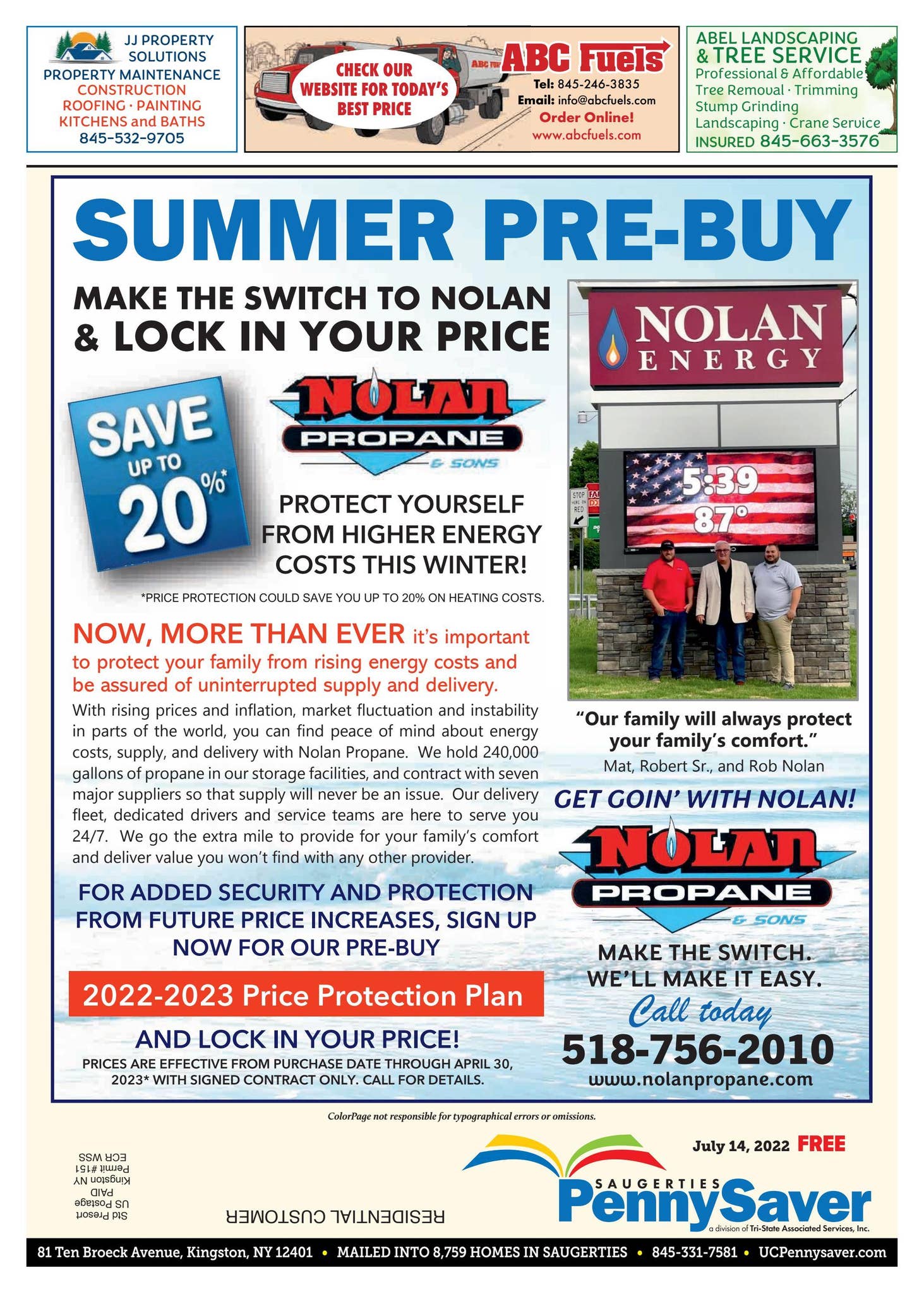 Saugerties Pennysaver - July 14, 2022 by ColorPage Marketing and ...