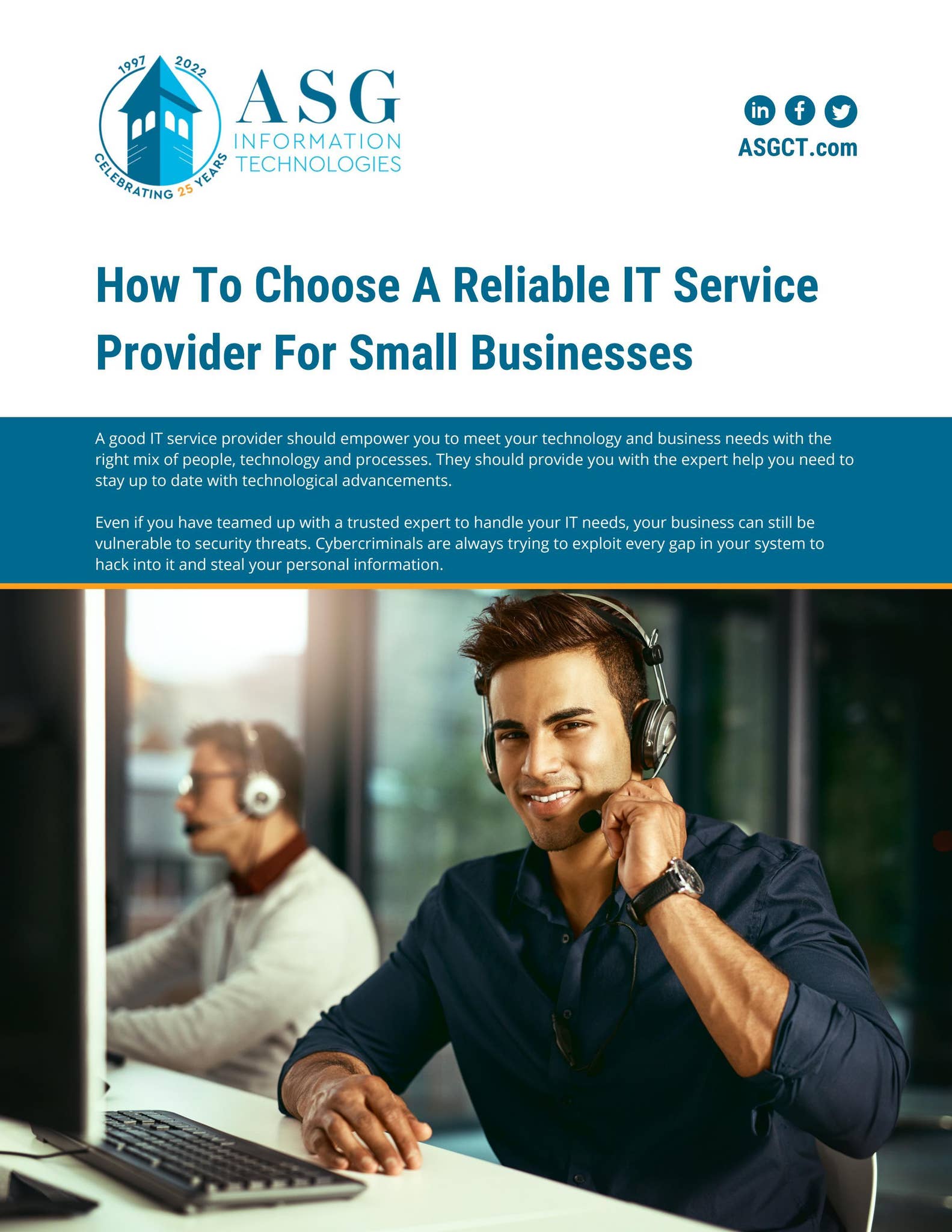 How To Choose A Reliable IT Service Provider For Small Businesses by ...