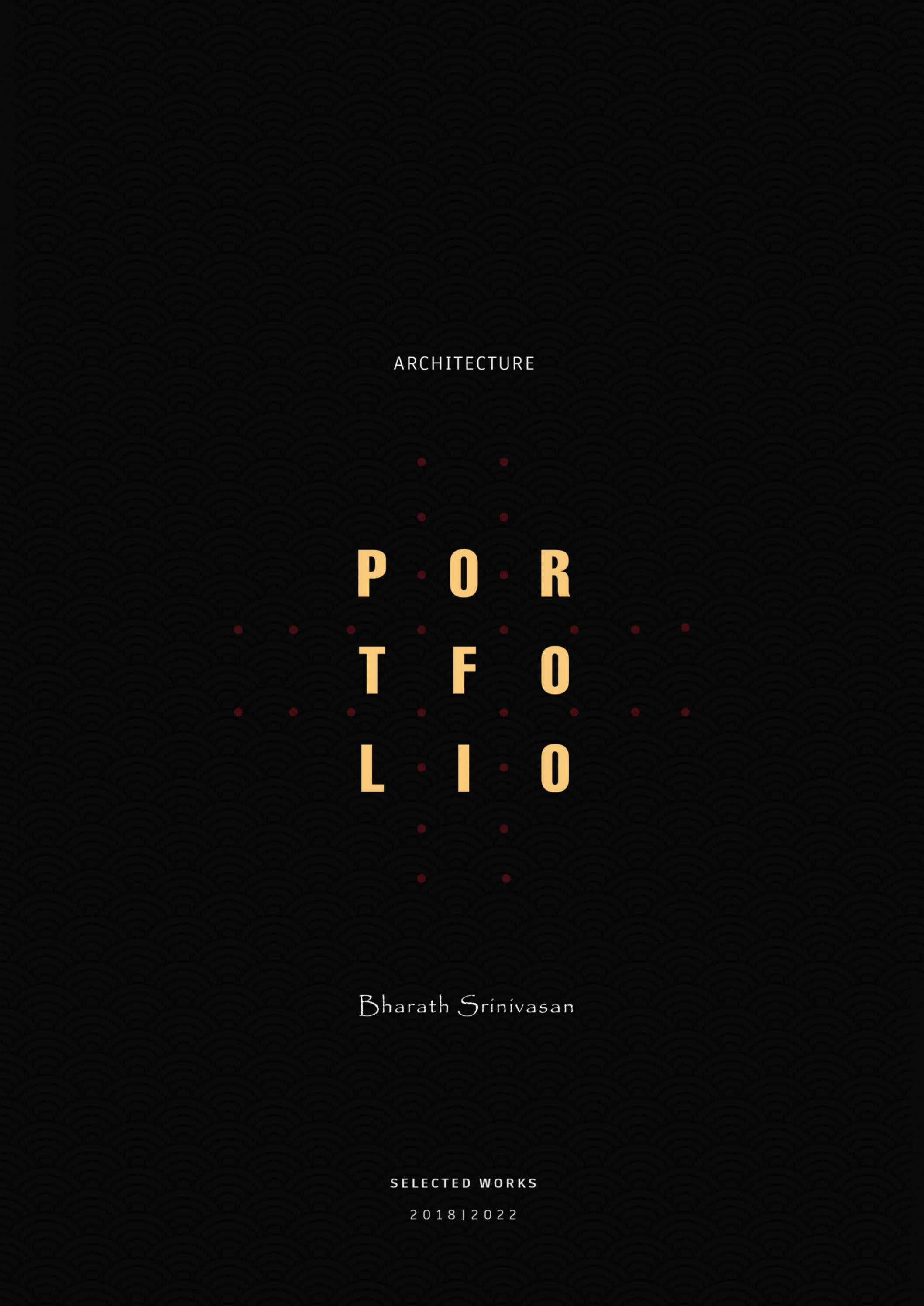 Architecture Portfolio | Bharath Srinivasan by Bharath Srinivasan - Issuu