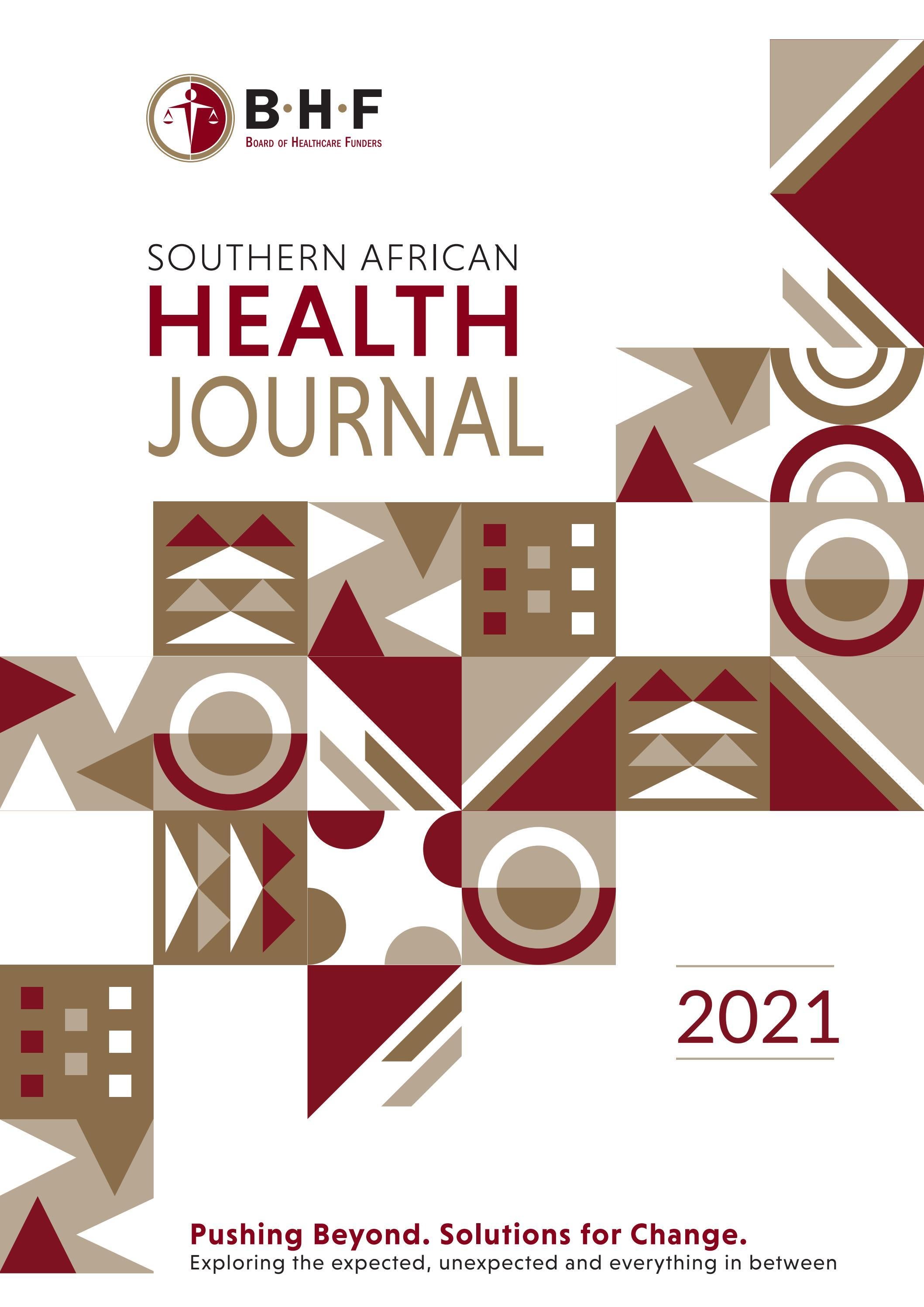 BHF 2021 Southern African Health Journal by Board Of Healthcare Funders ...