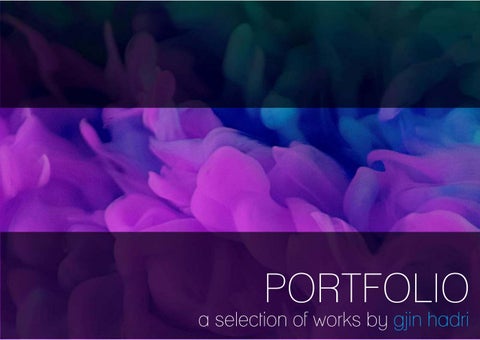 Gjin Hadri CV & Portfolio by Gjin Hadri - Issuu