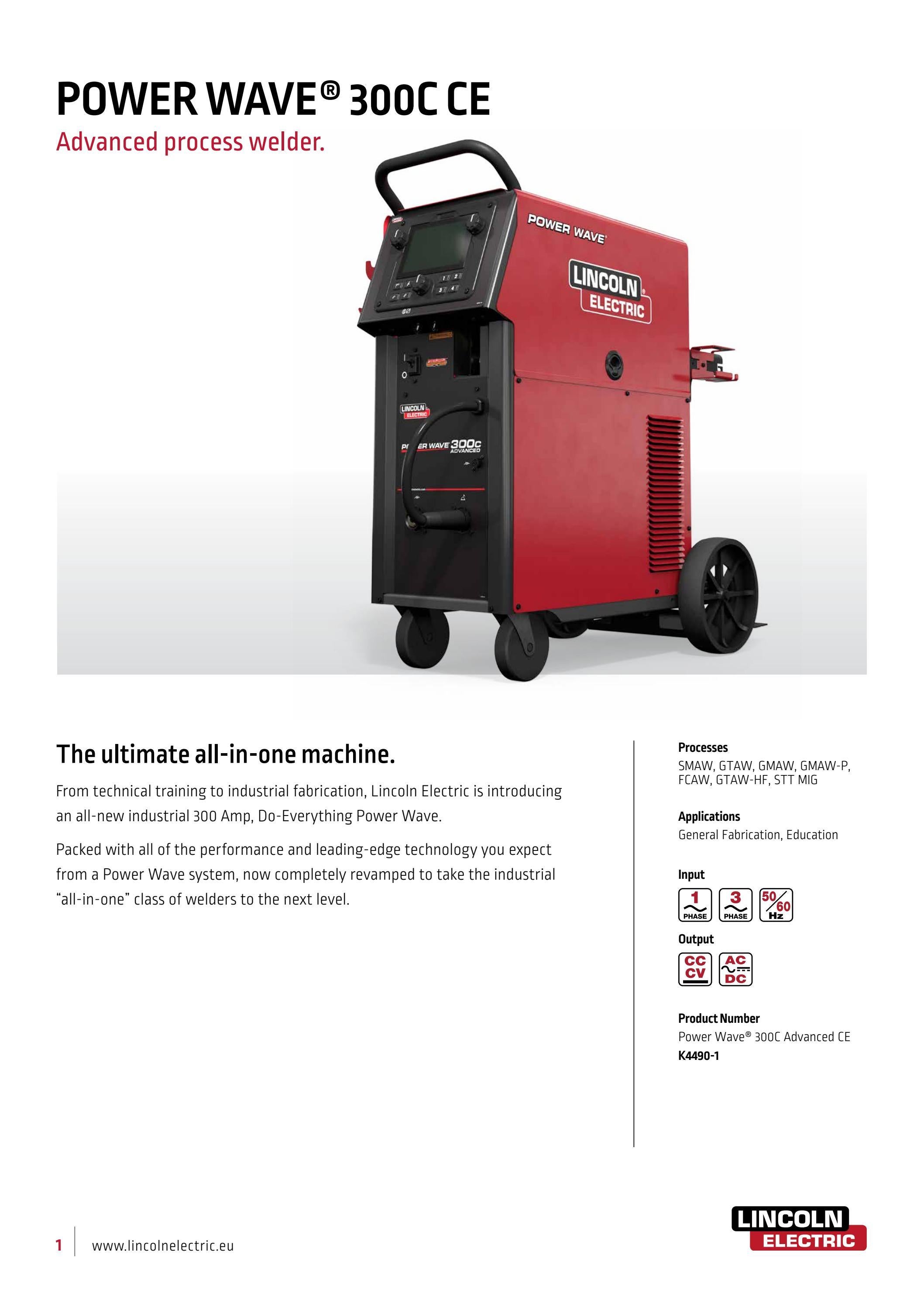 POWERWAVE 300C by United Welding Supplies - Issuu