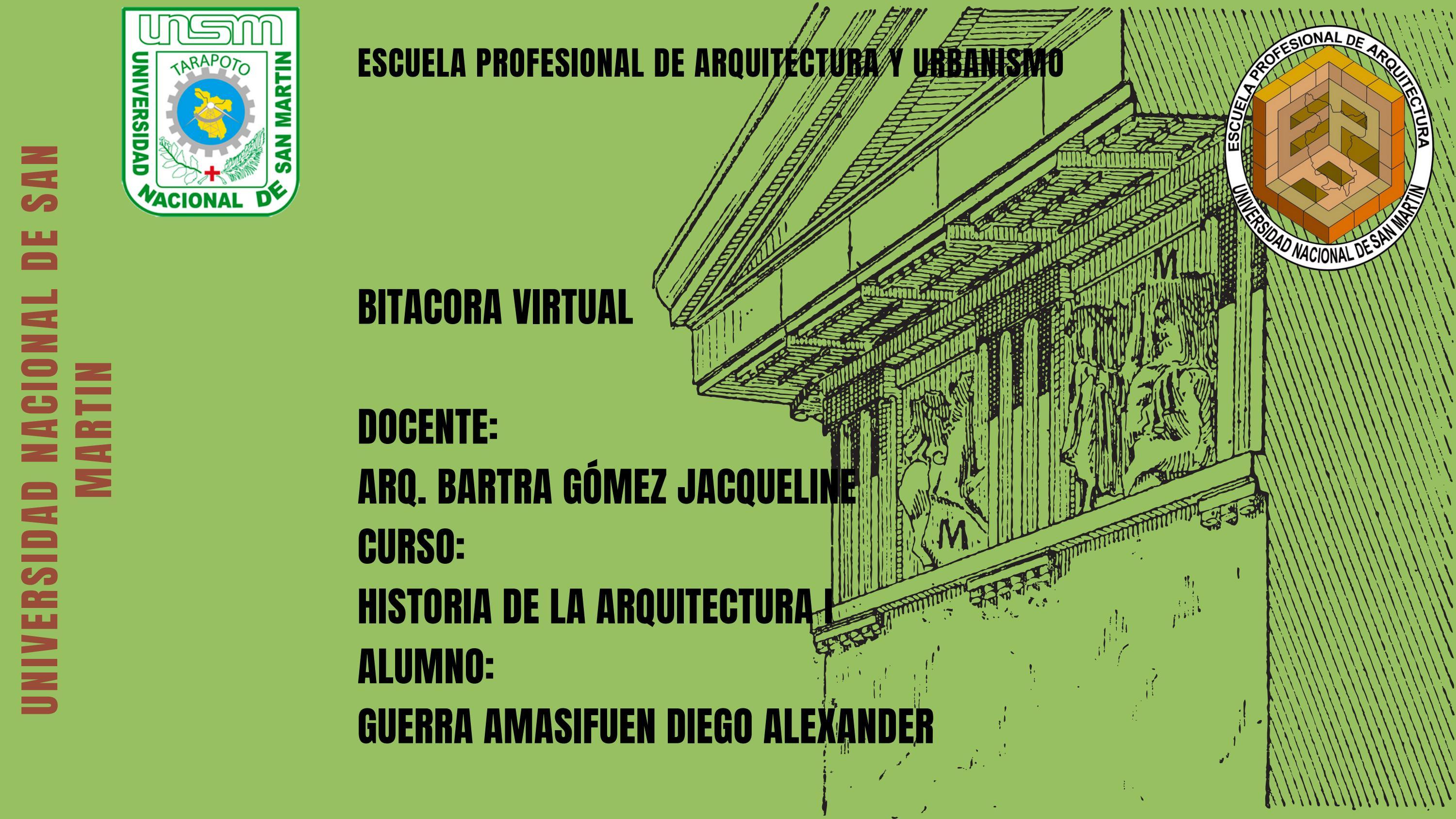 BITACORA-HISTORIA DE LA ARQUITECTURA I by DIEGO ALEXANDER GUERRA ...