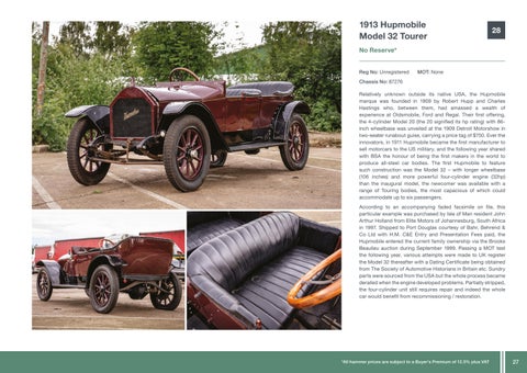 H&H Classics | An Auction of Classic & Collector Motorcars by ...