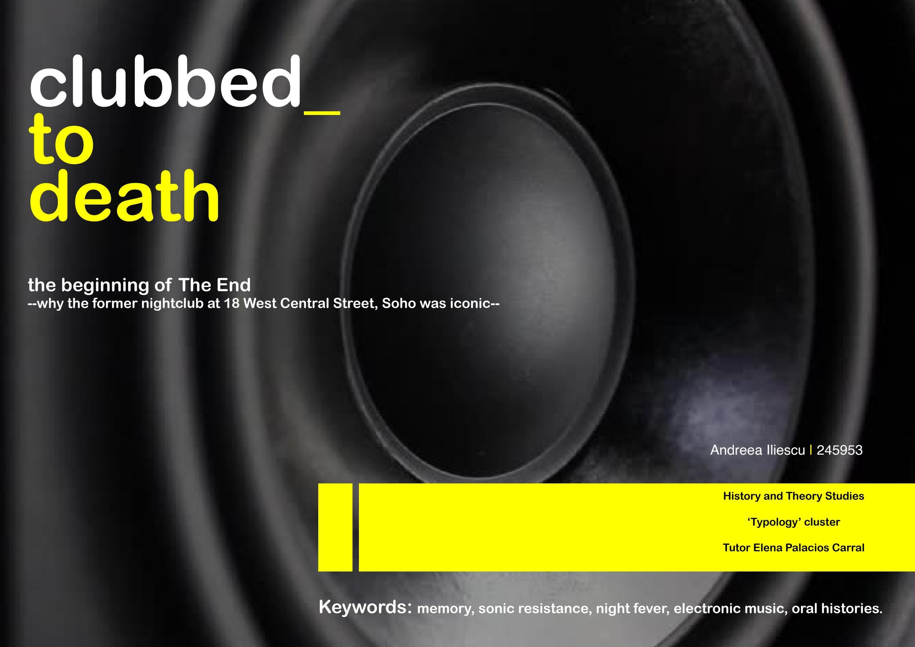 CLUBBED To Death - The Beginning of The End by ailiescu7 - Issuu