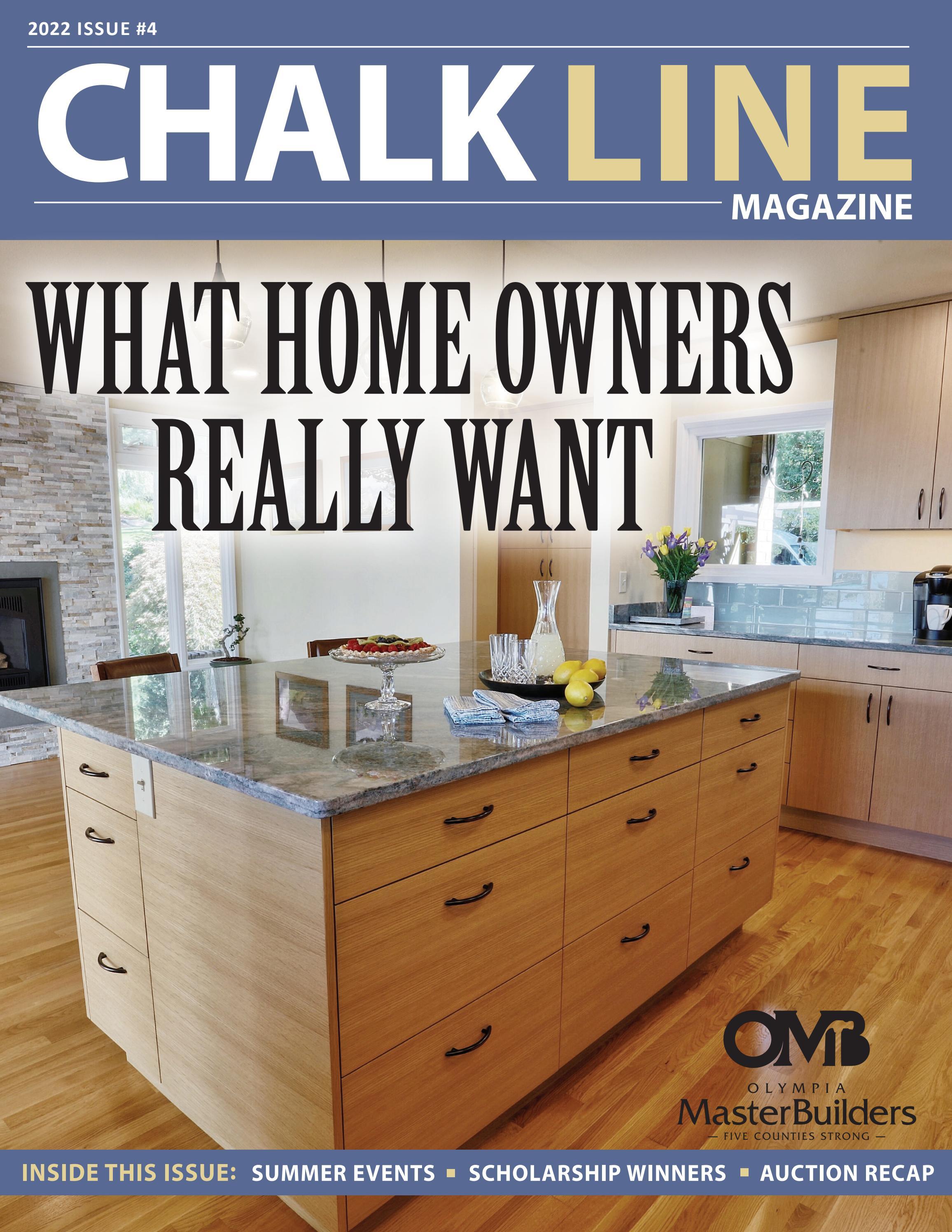 2022 Chalk Line Magazine Issue #4 by Olympia Master Builders - Issuu
