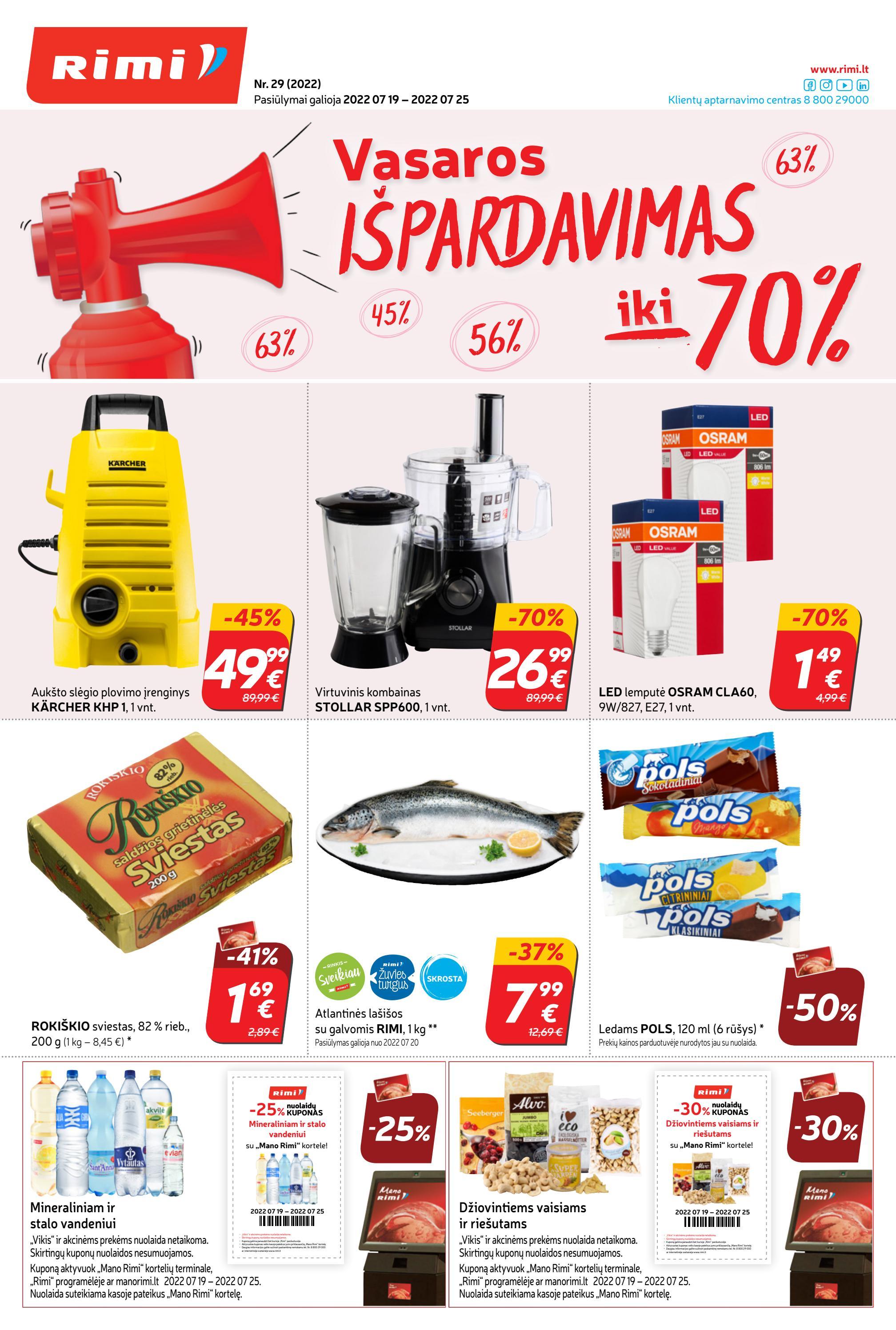 „Rimi“ savaitinis leidinys Nr. 29 (2022) by Rimi - Issuu