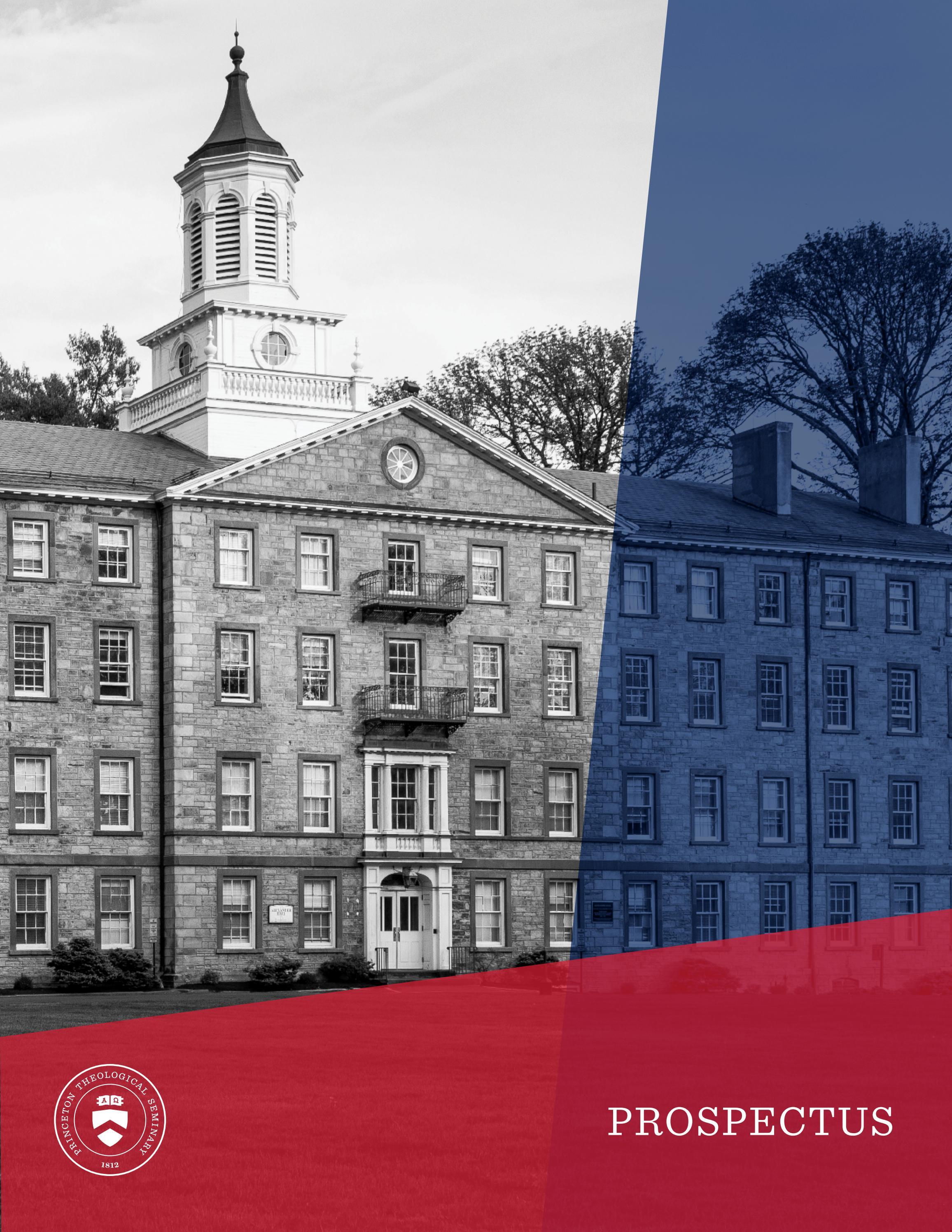 Princeton Theological Seminary Prospectus by Princeton Theological ...