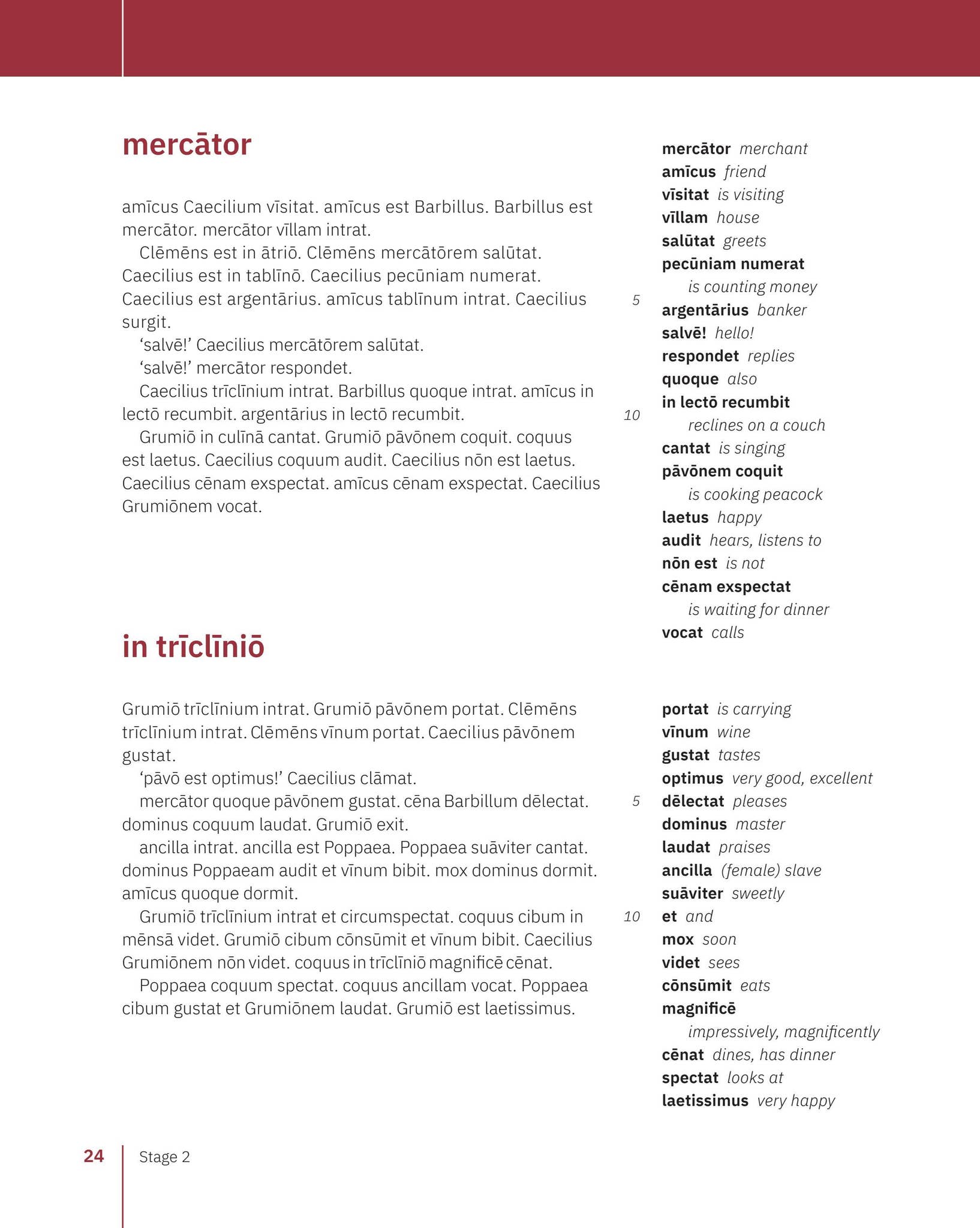 Cambridge Latin Course Book 1 sample by Cambridge International ...