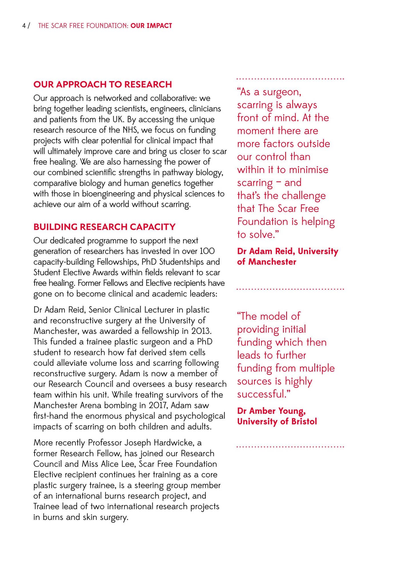 The Scar Free Foundation : Impact Report 22 by scarfree - Issuu