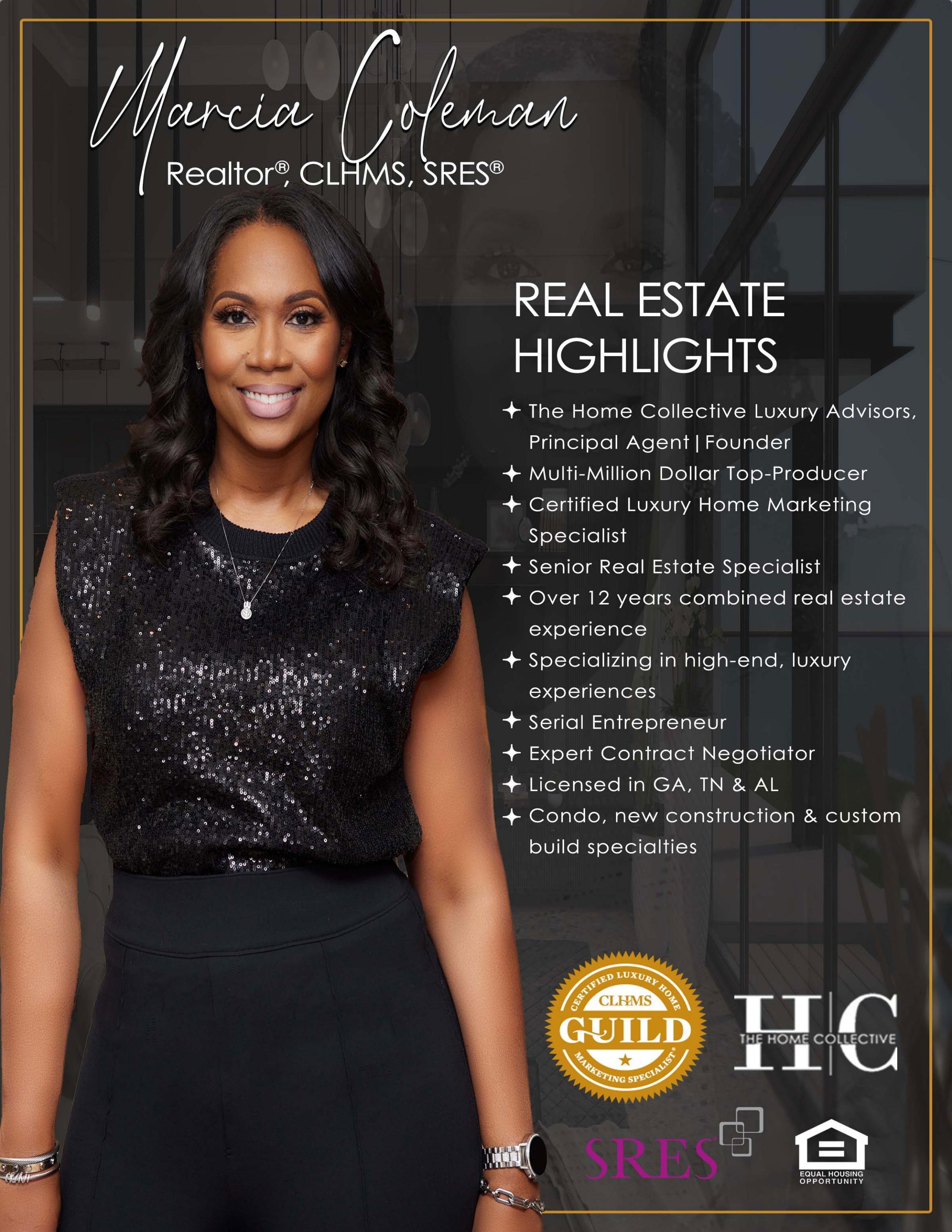 Marcia Coleman, Realtor®, CLHMS, SRES⁣®⁣ by marciacolemanrealtor - Issuu