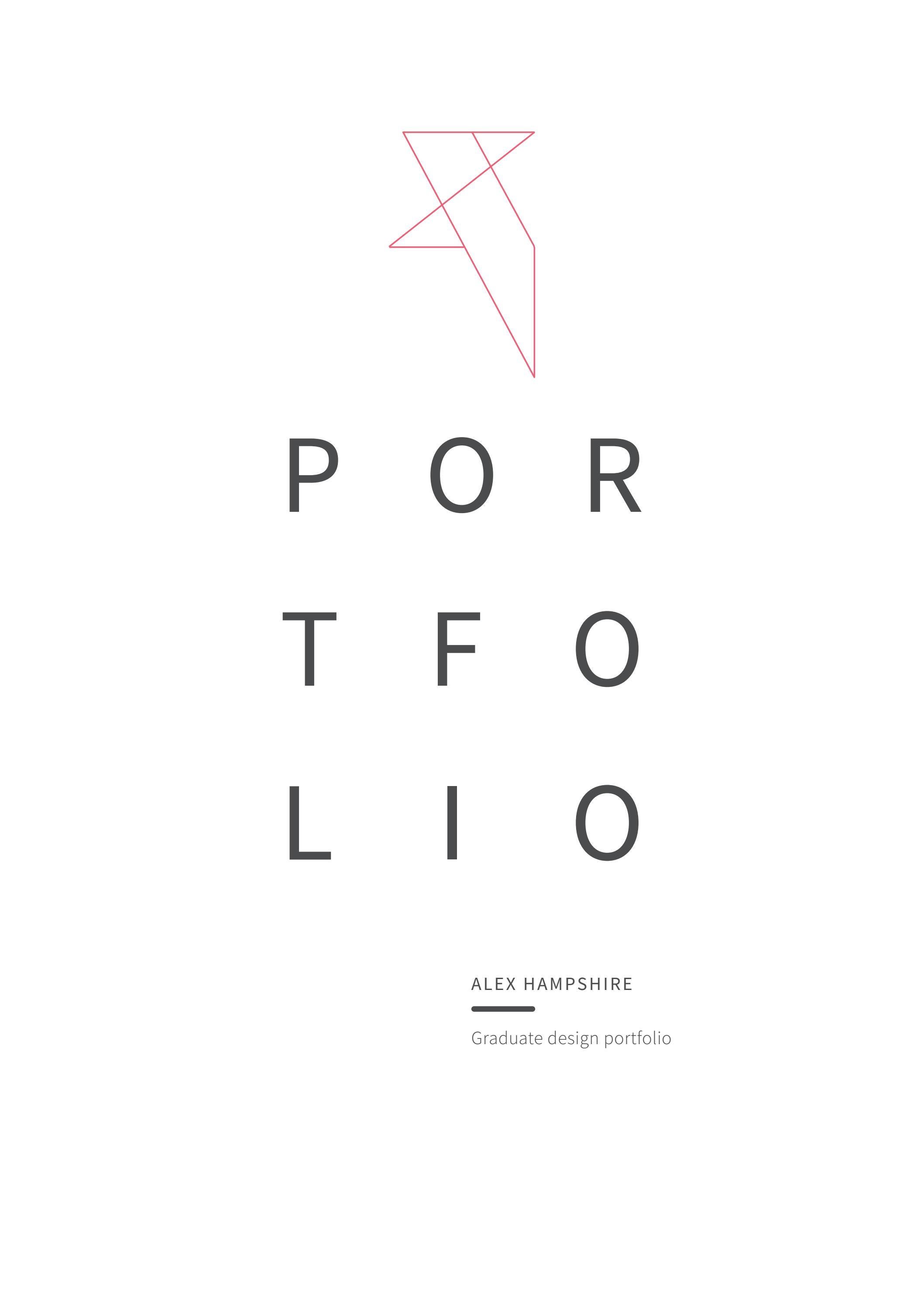 Graduate Portfolio - Product design by hampshirealex618 - Issuu