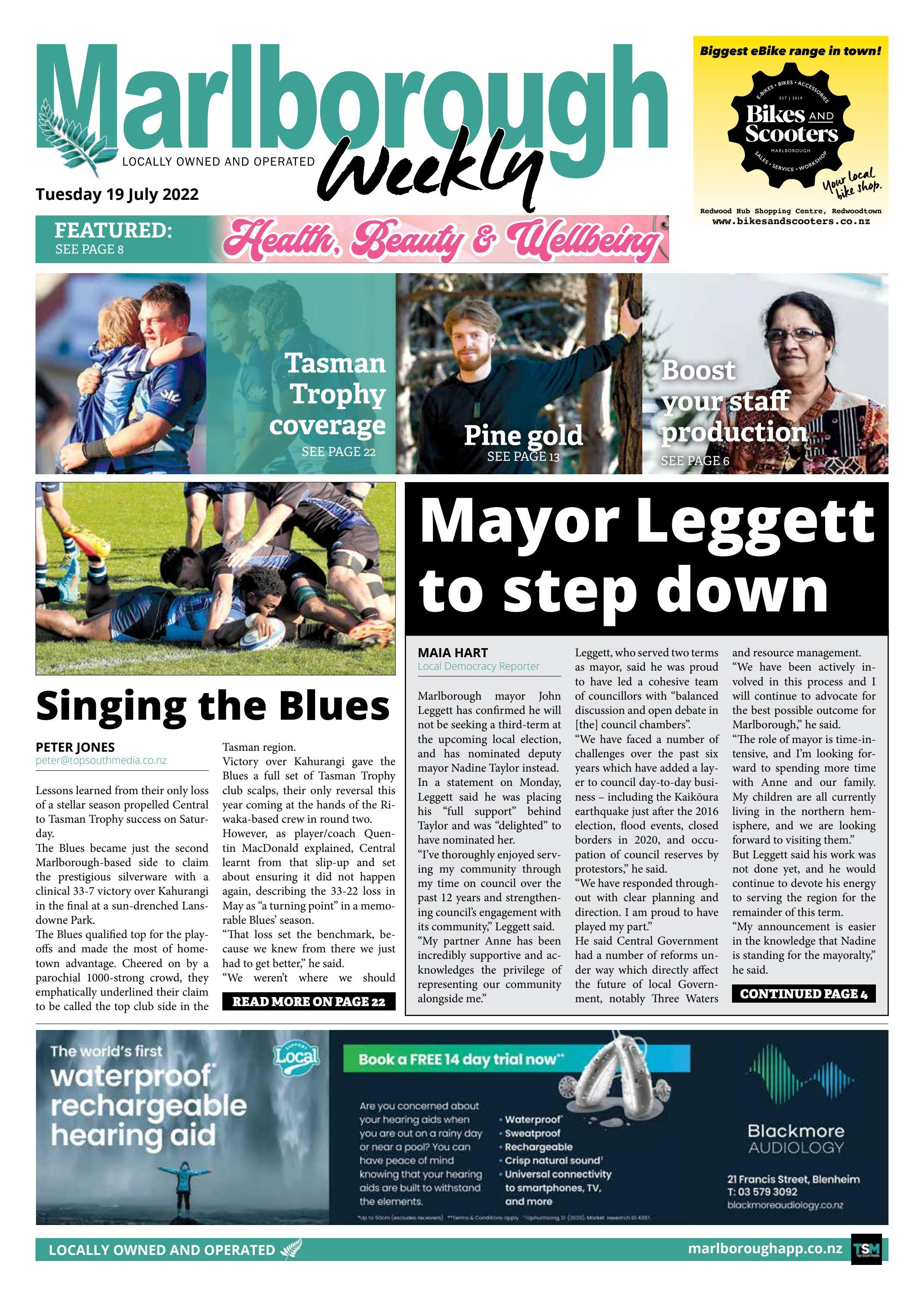Marlborough Weekly 19 July 2022 by TSM Marlborough - Issuu