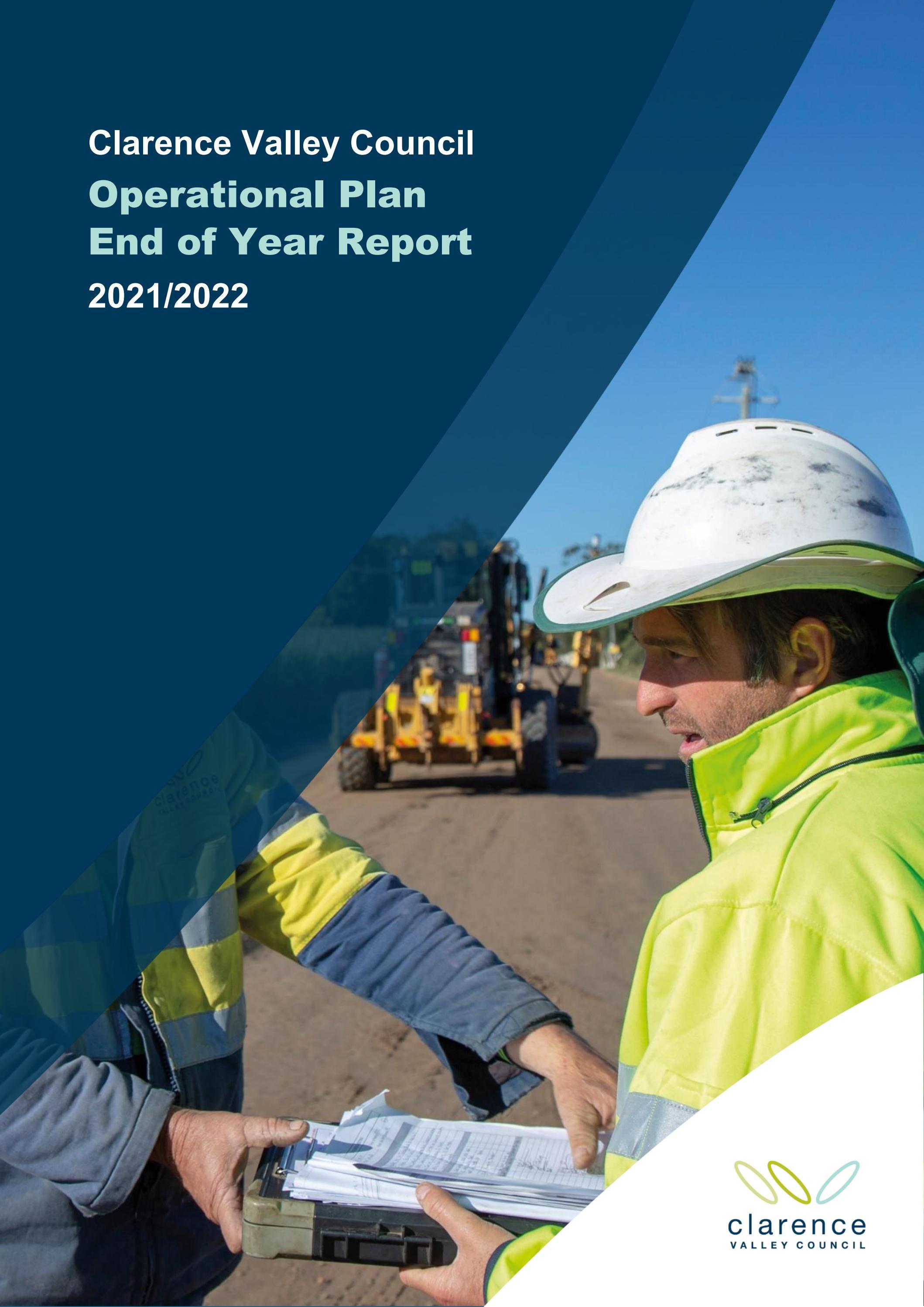 Operational Plan End of Year Report - 2021/22 by Clarence Valley ...