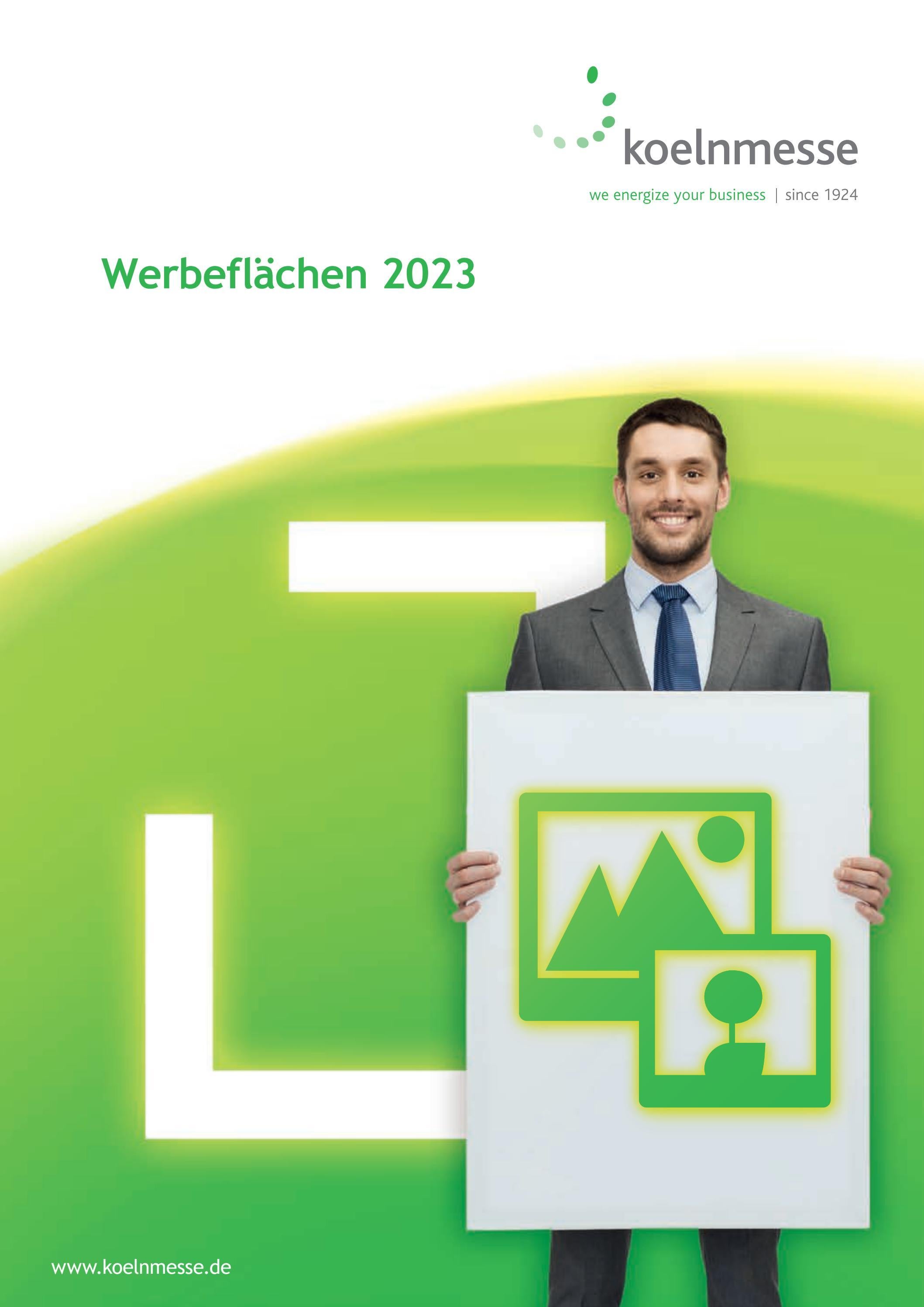Werbeflächen 2023 DE by Koelnmesse by Koelnmesse GmbH - Issuu