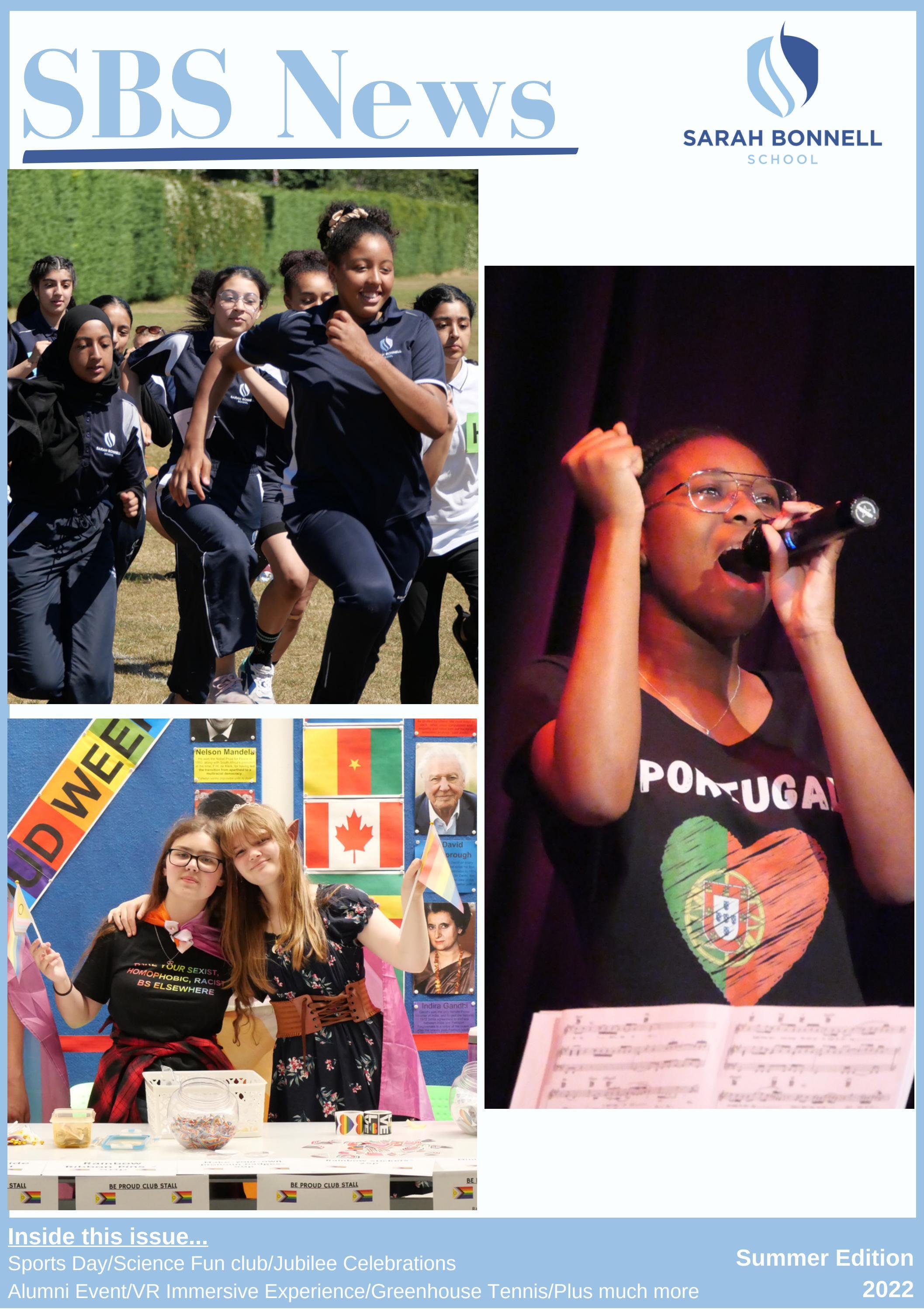 SBS News Summer Edition 2022 by Sarah Bonnell School - Issuu