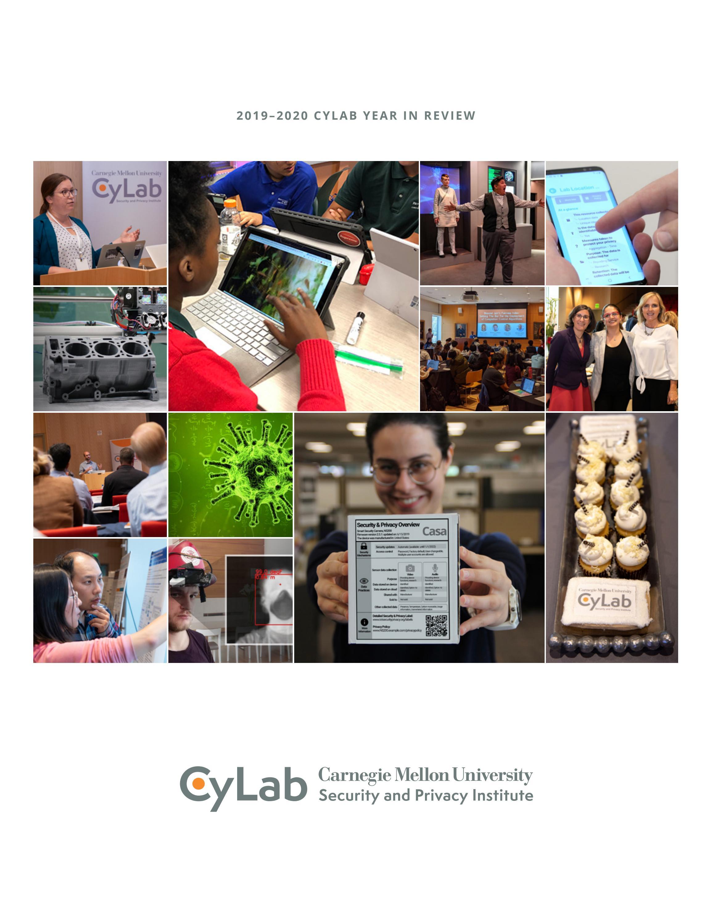 CyLab Year-In-Review: 2019-2020 by CMUEngineering - Issuu