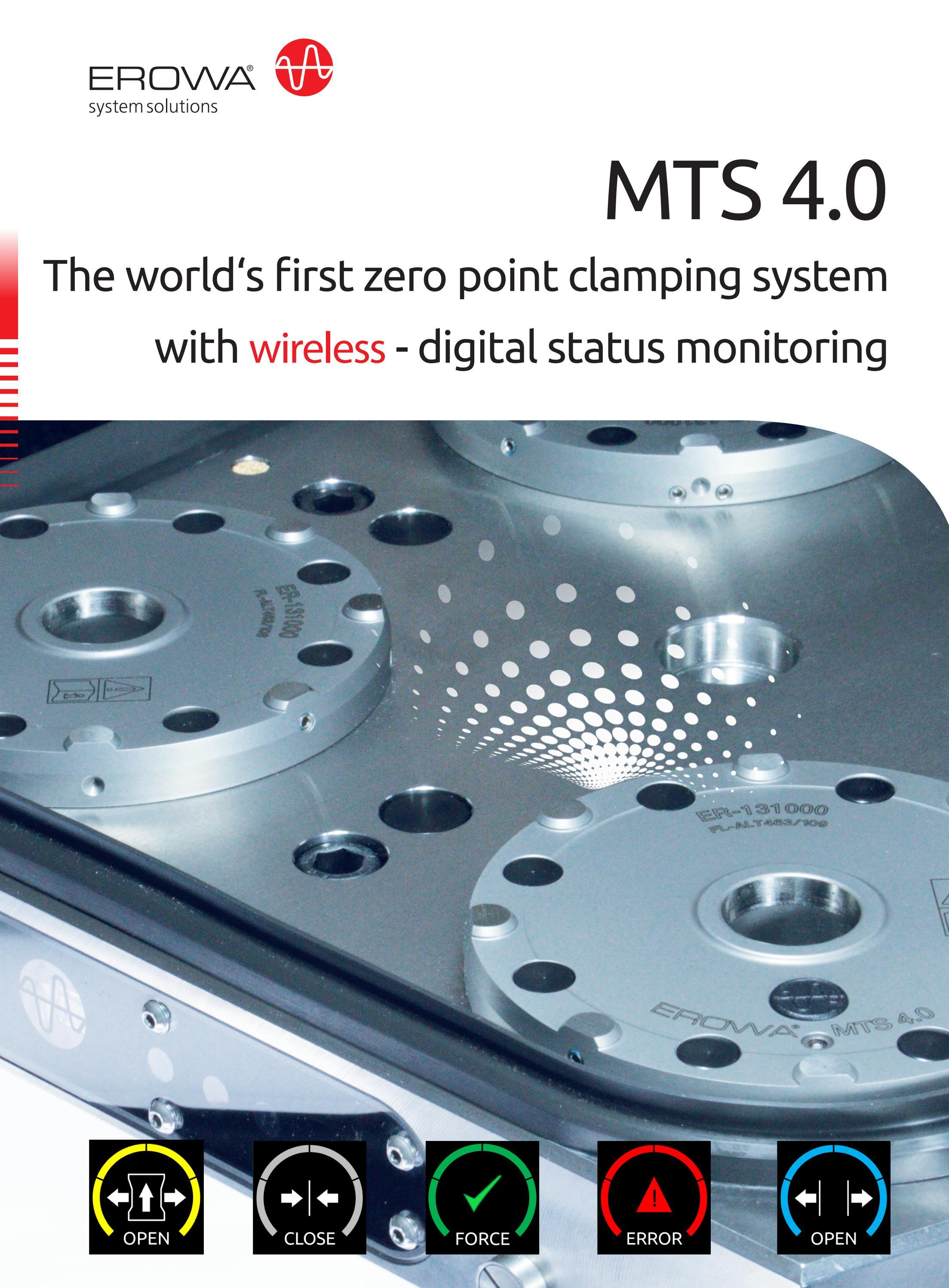 MTS 4.0 Zero point clamping system with wireless status monitoring by ...