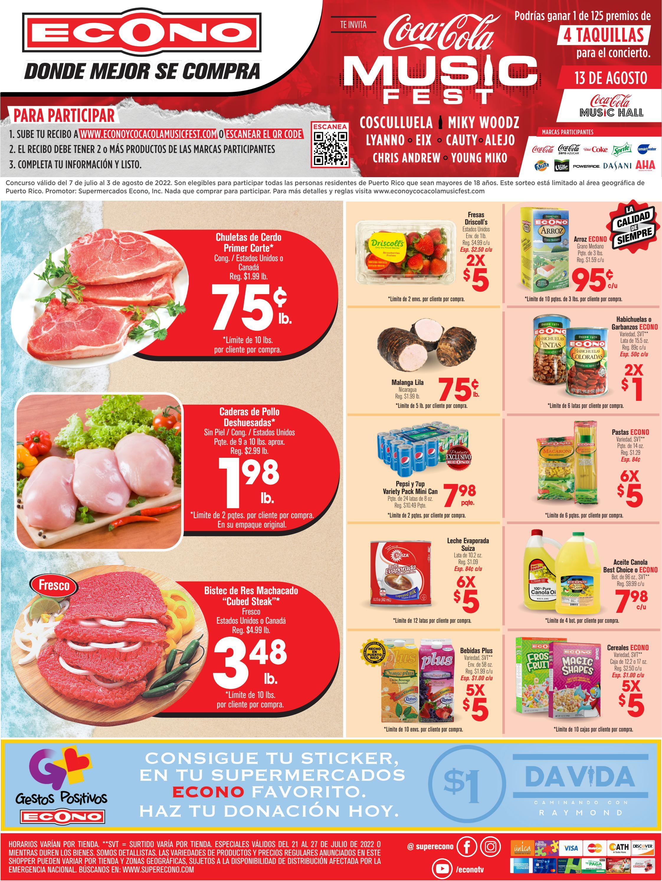 Econo Valido Julio 21-27 by El Vocero de Puerto Rico - Issuu