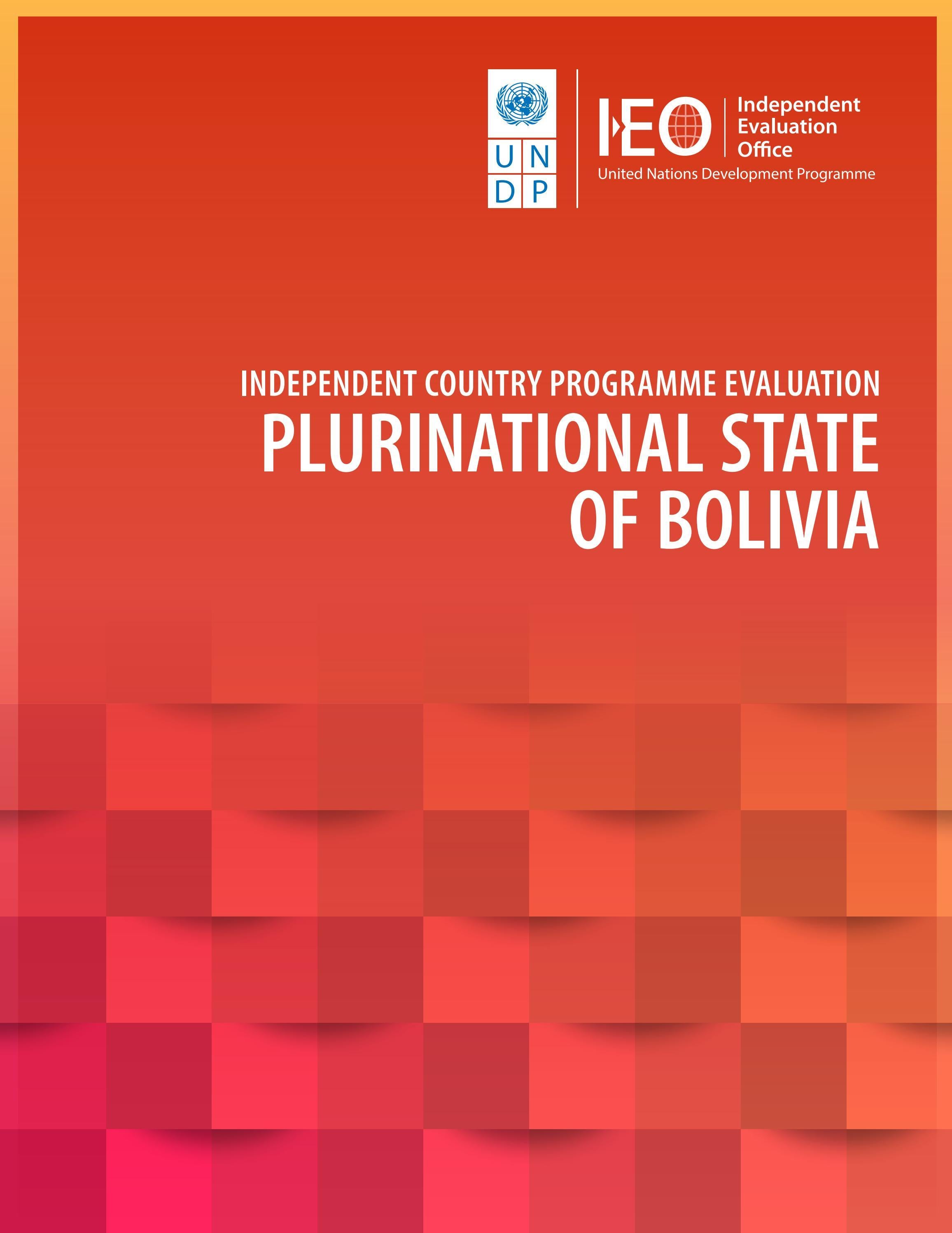 ICPE Bolivia EN by UNDP Independent Evaluation Office - Issuu