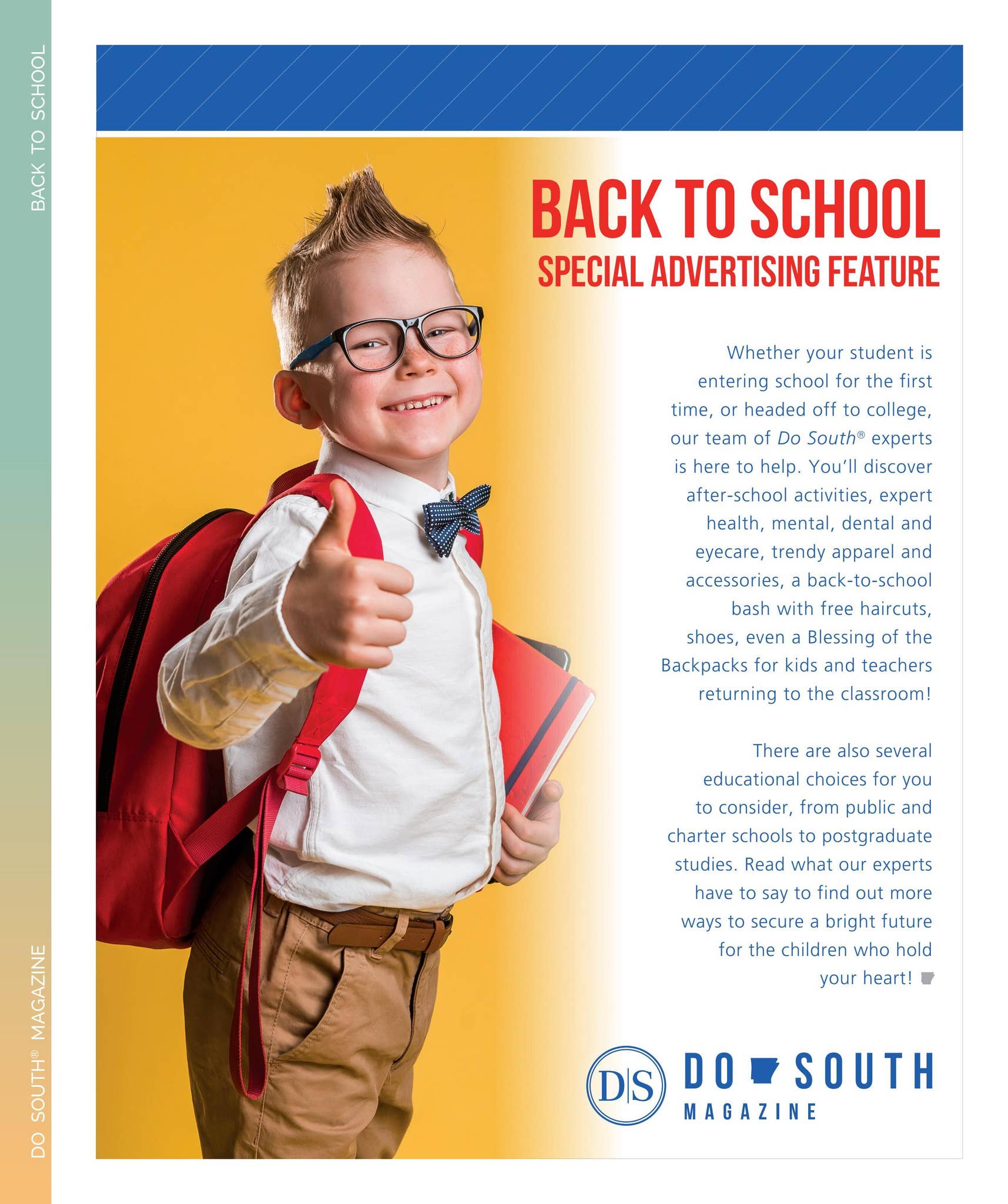 BACK TO SCHOOL - AUGUST 2022 by Do South Magazine - Issuu