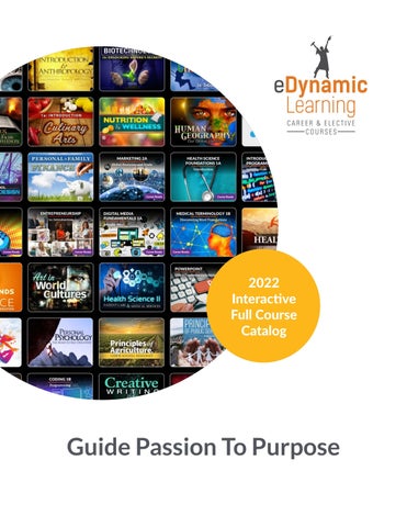 2022 Interactive Full Course Catalog by edynamiclearning - Issuu