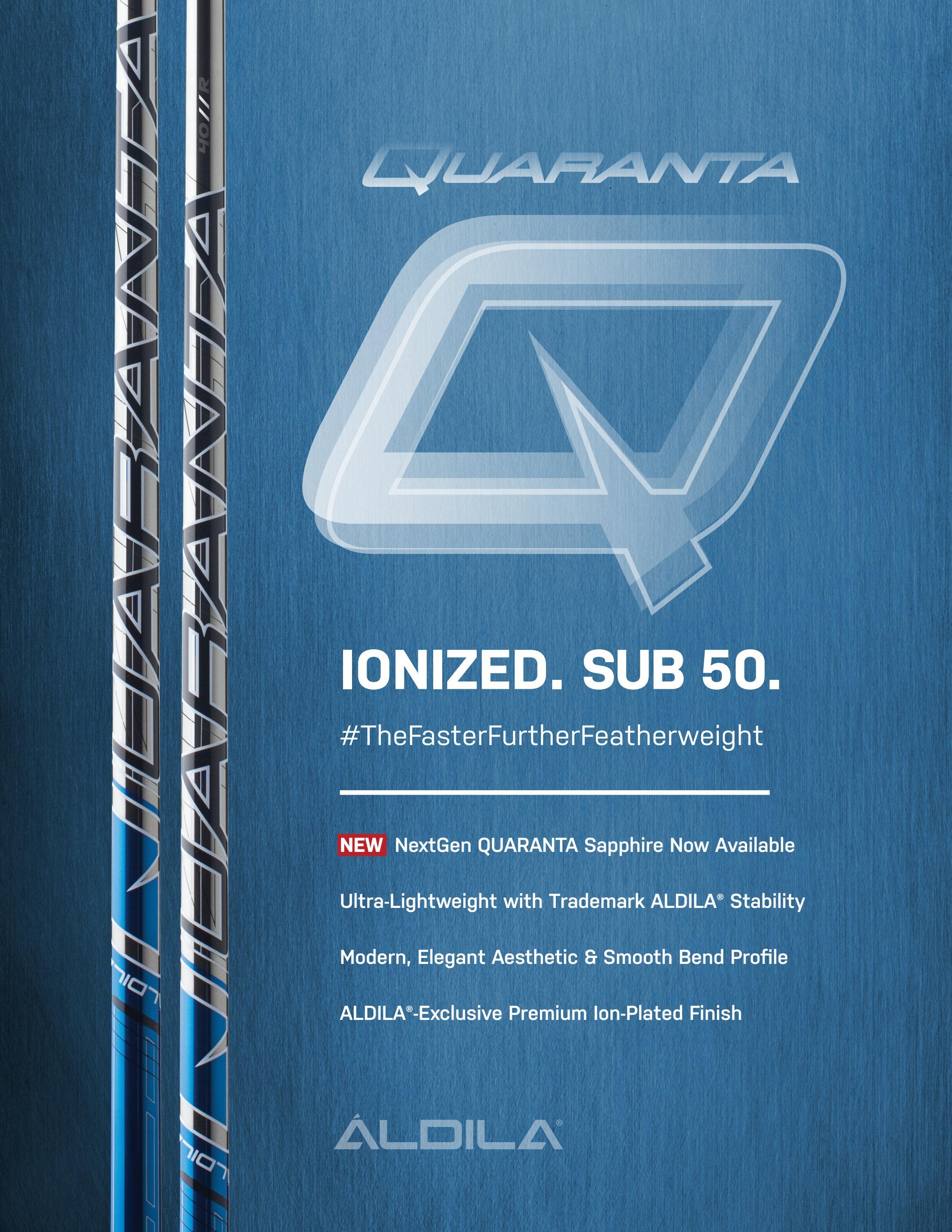 ALDILA Quaranta Sapphire by Mitsubishi Chemical Golf - Issuu