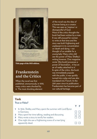 Frankenstein - Mary Shelley by ELI Publishing - Issuu