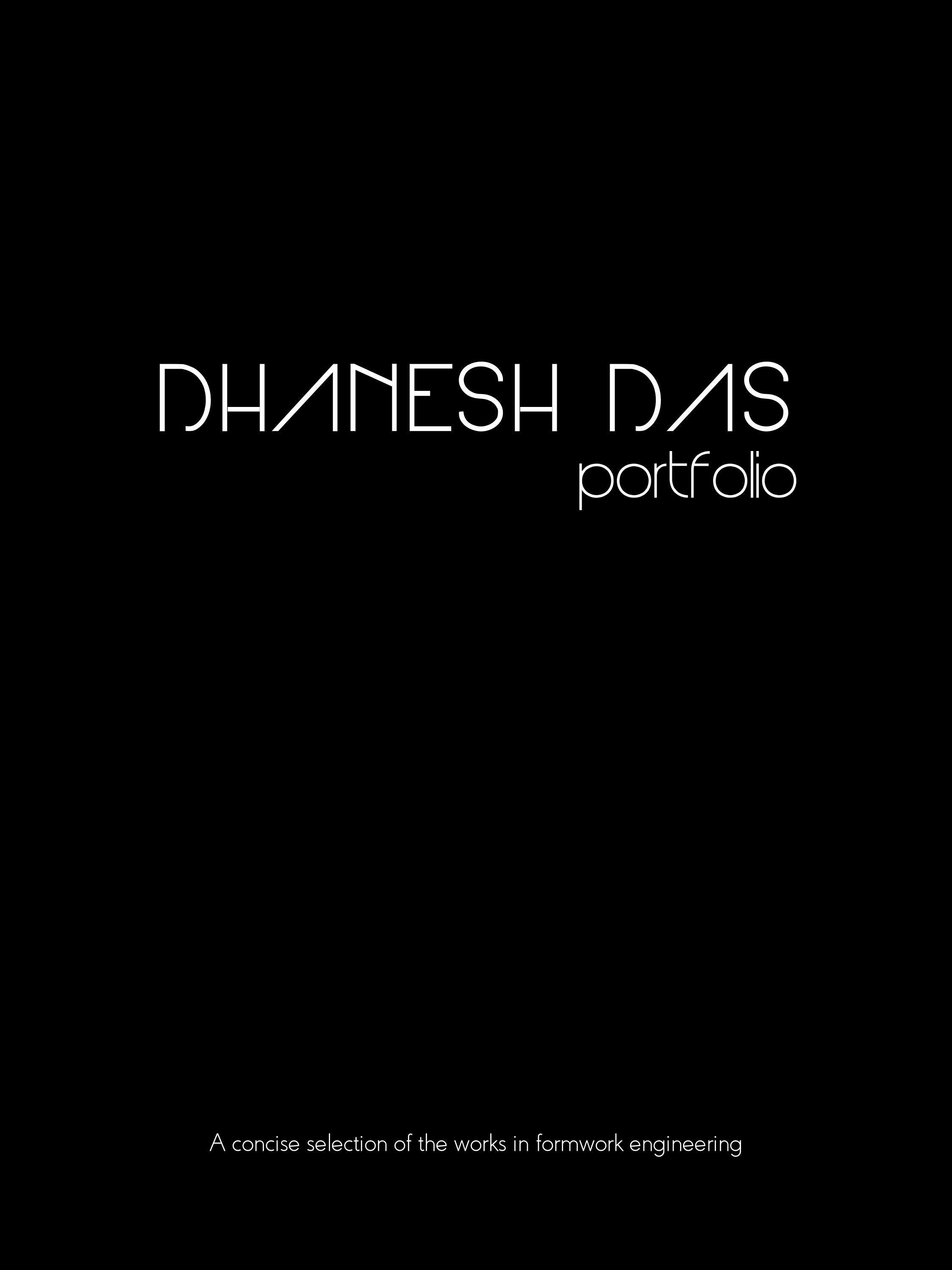 Dhanesh Portfolio: Formwork Specialist by DHANESH DAS THOPPIL - Issuu