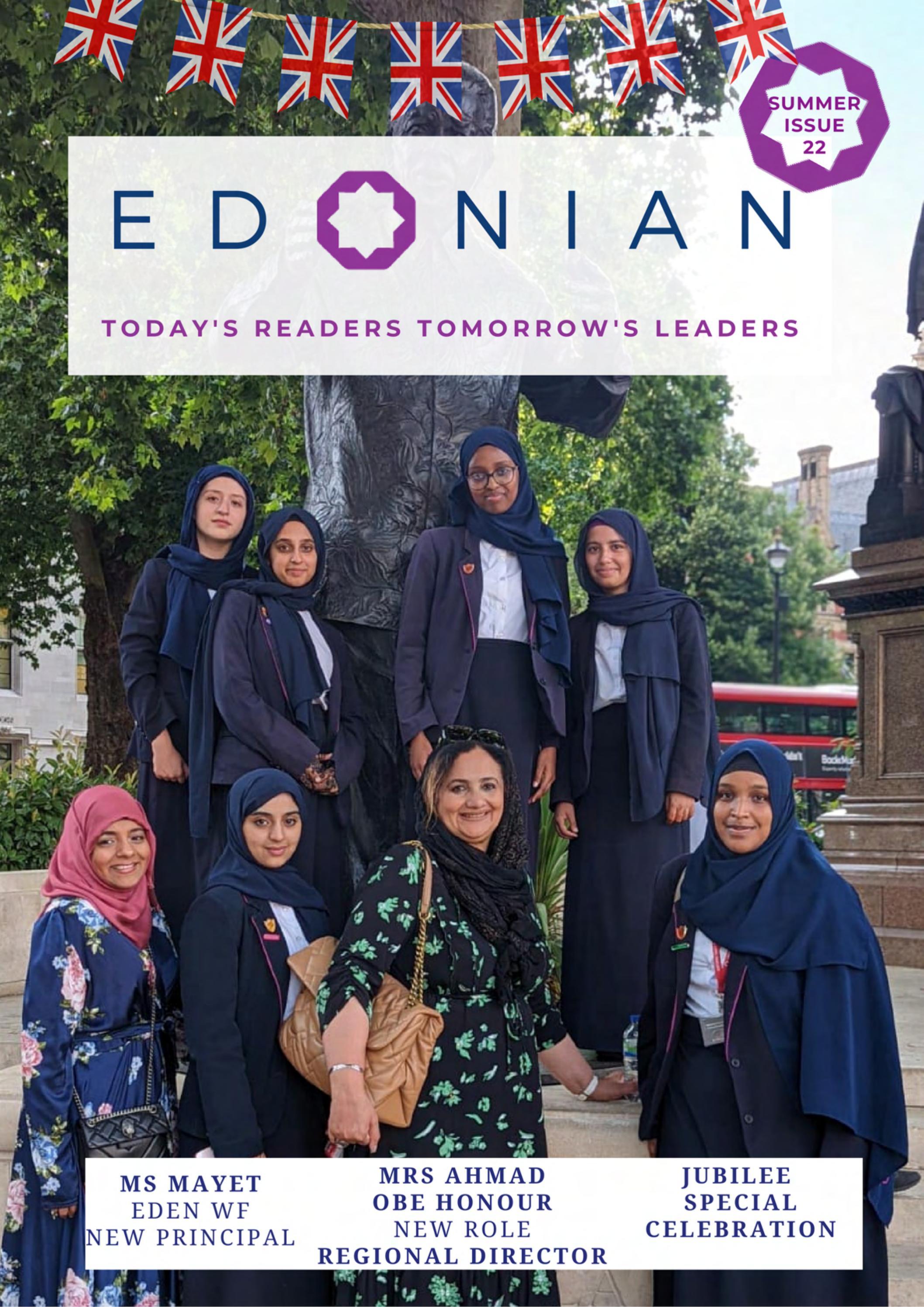 The Edonian - Summer 2022 by Eden Girls' Waltham Forest - Issuu