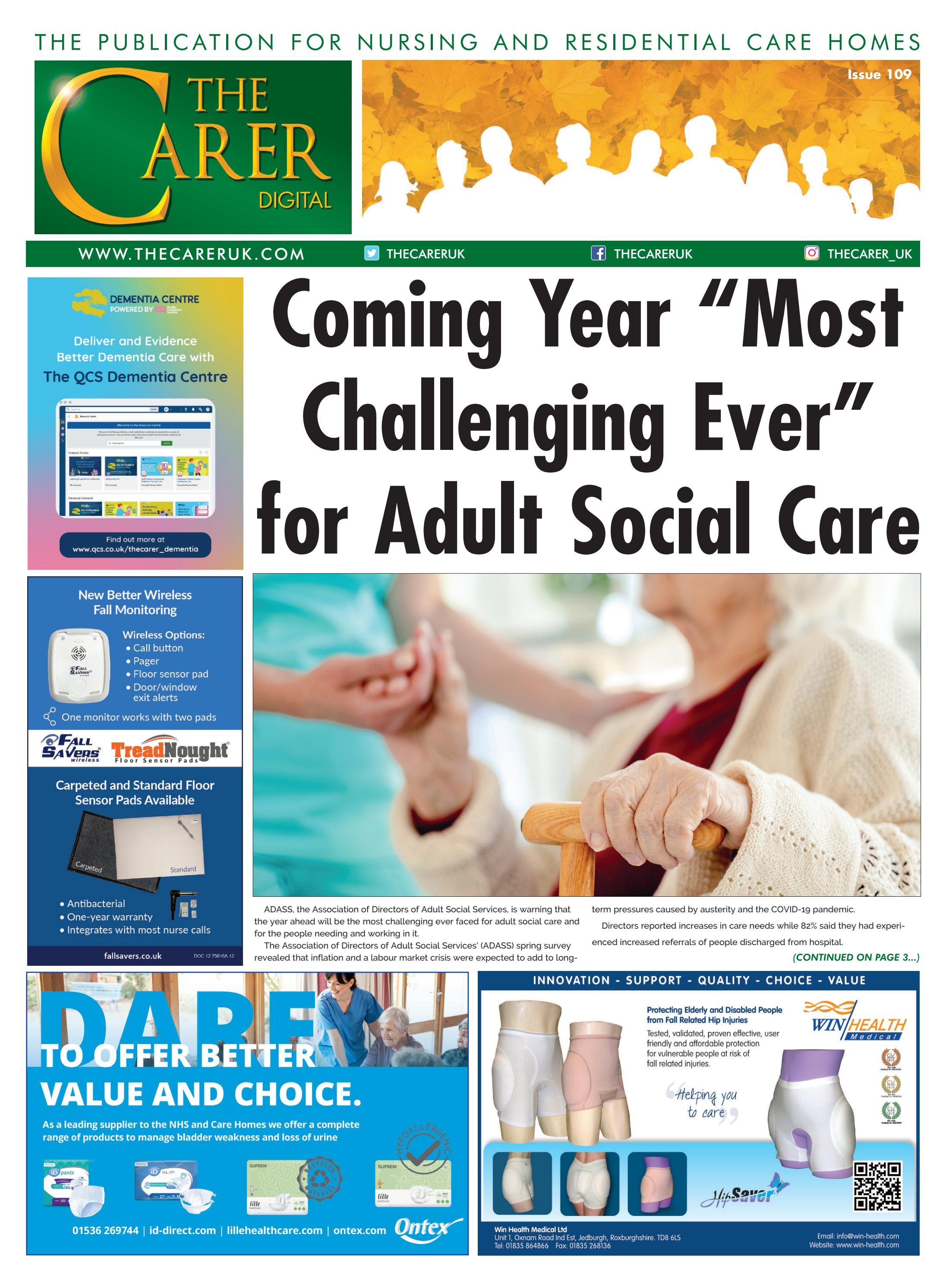 The Carer Digital - Issue #109 by The Carer - Issuu