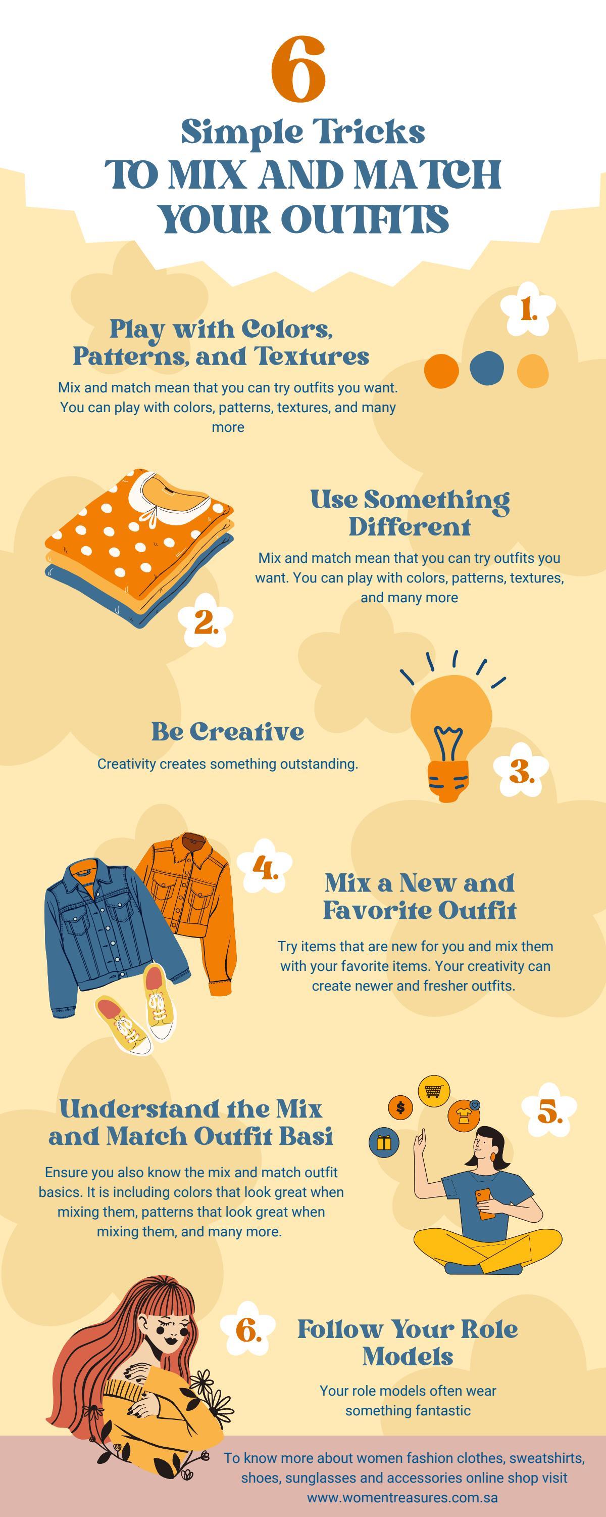 6 Simple Tricks to Mix and Match Your Outfits by WomenTreasures - Issuu