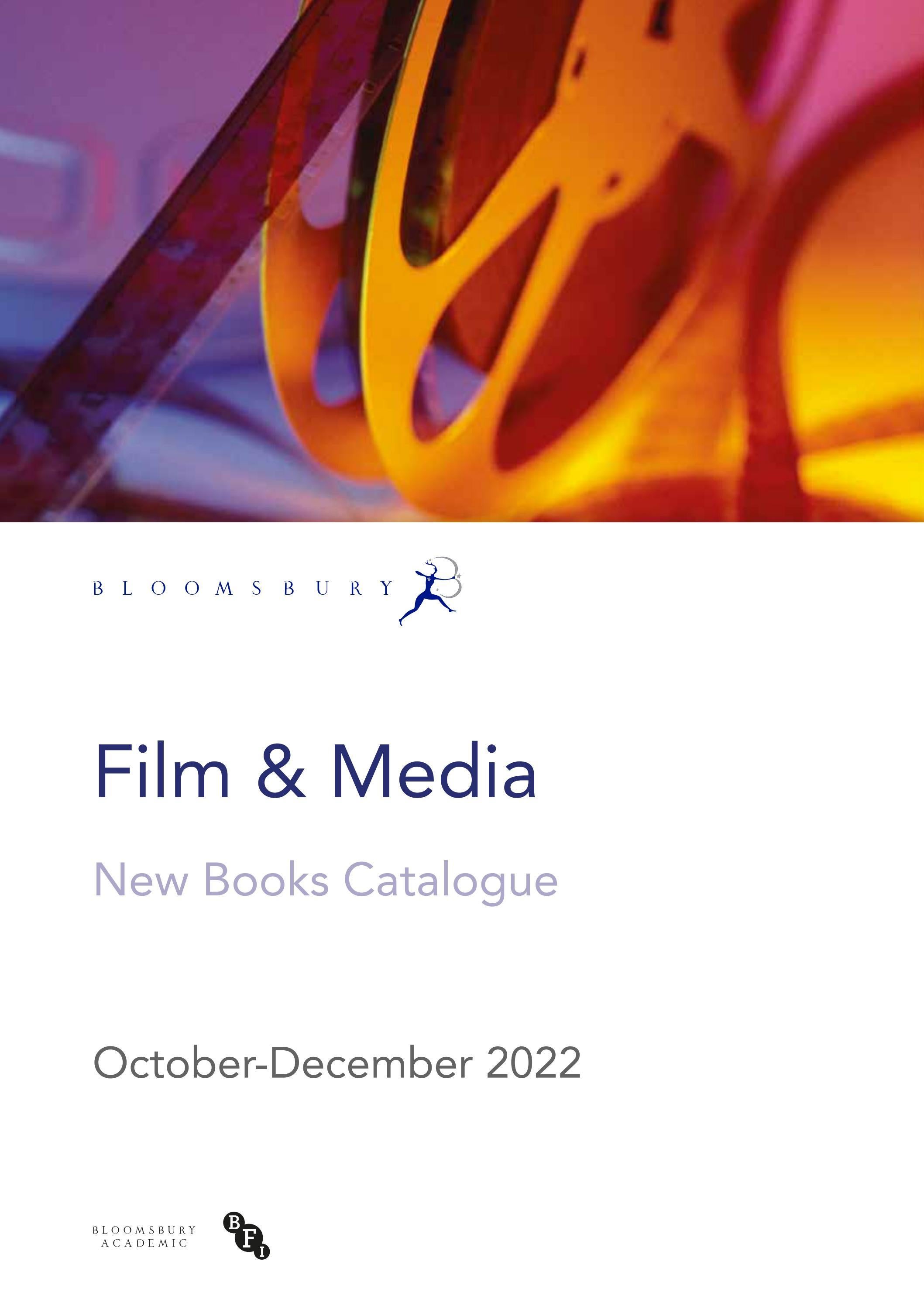 Film & Media Studies New Books Catalogue October-December 2022 by ...