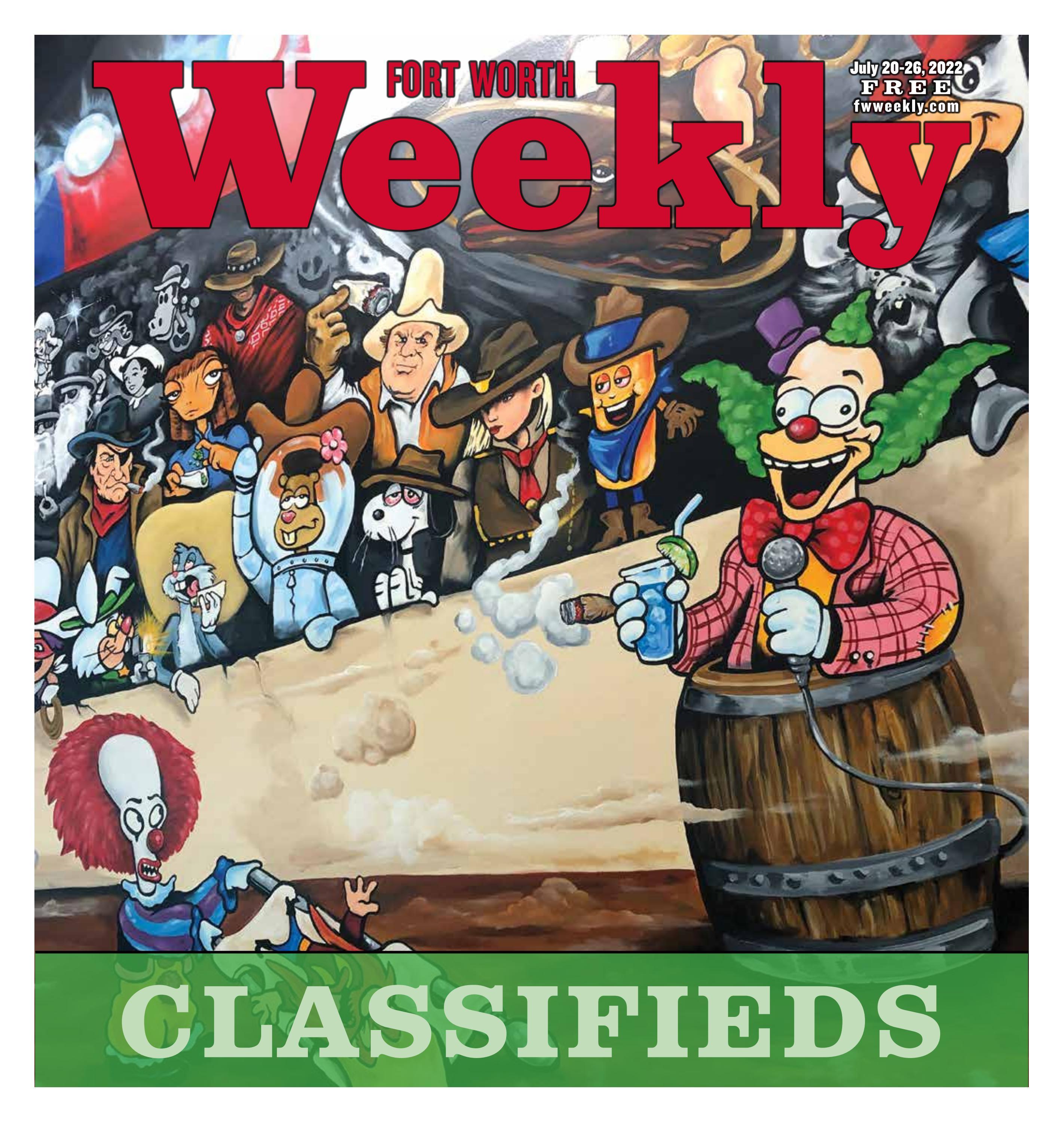 Fort Worth Weekly Classifieds // July 20-26, 2022 by Fort Worth Weekly ...
