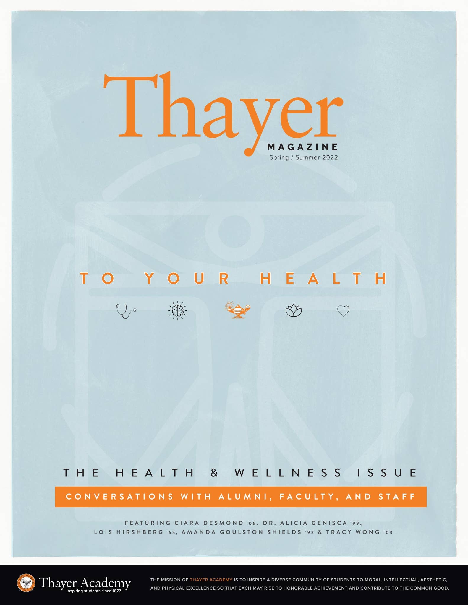 Thayer Magazine - Spring/Summer 2022 by Thayer Academy - Issuu