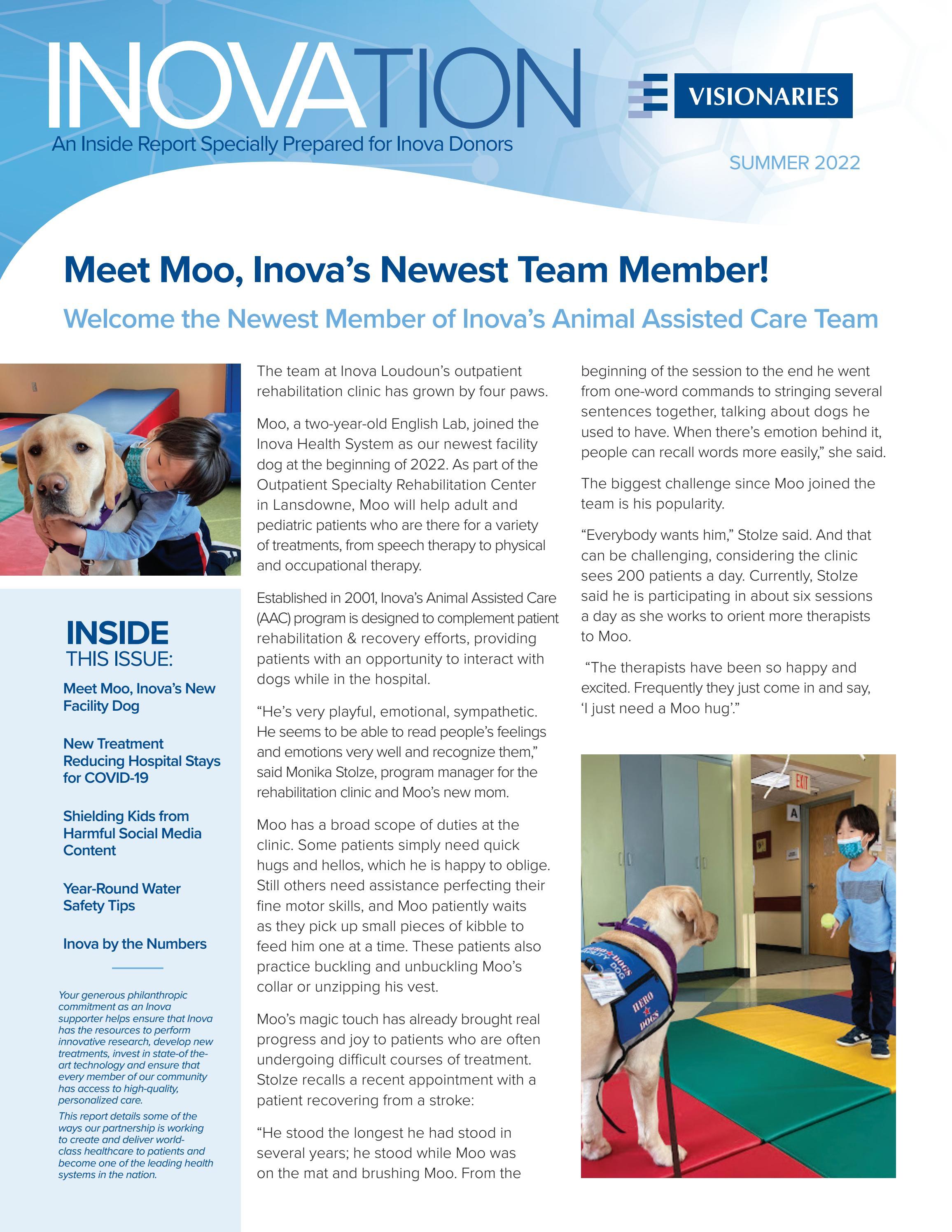 Inova Visionaries 2022 Impact Report by Inova Health System - Issuu