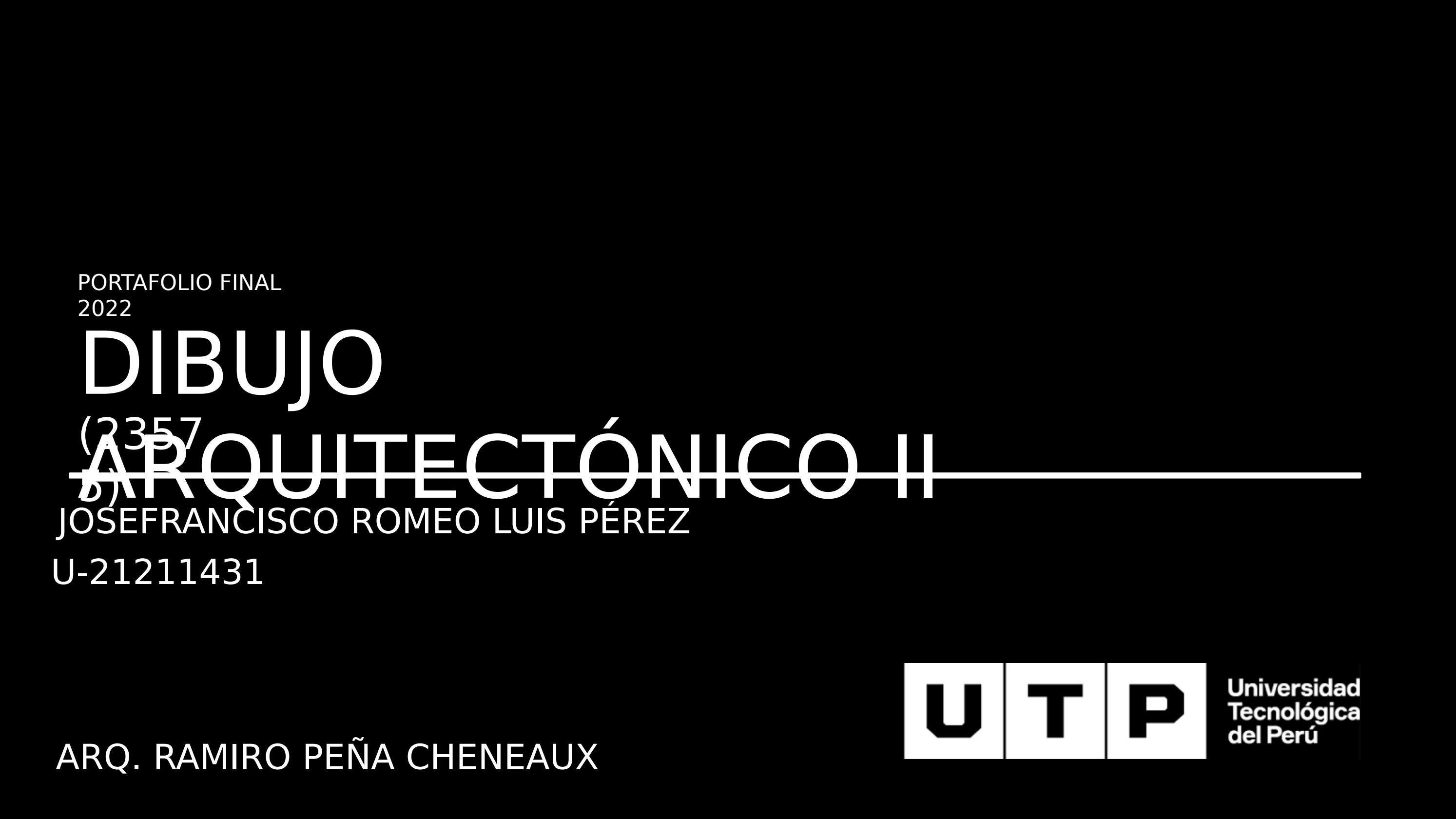 TRABAJO FINAL DIBUJO ARQUITECTONICO II by josefrancisco luis perez - Issuu