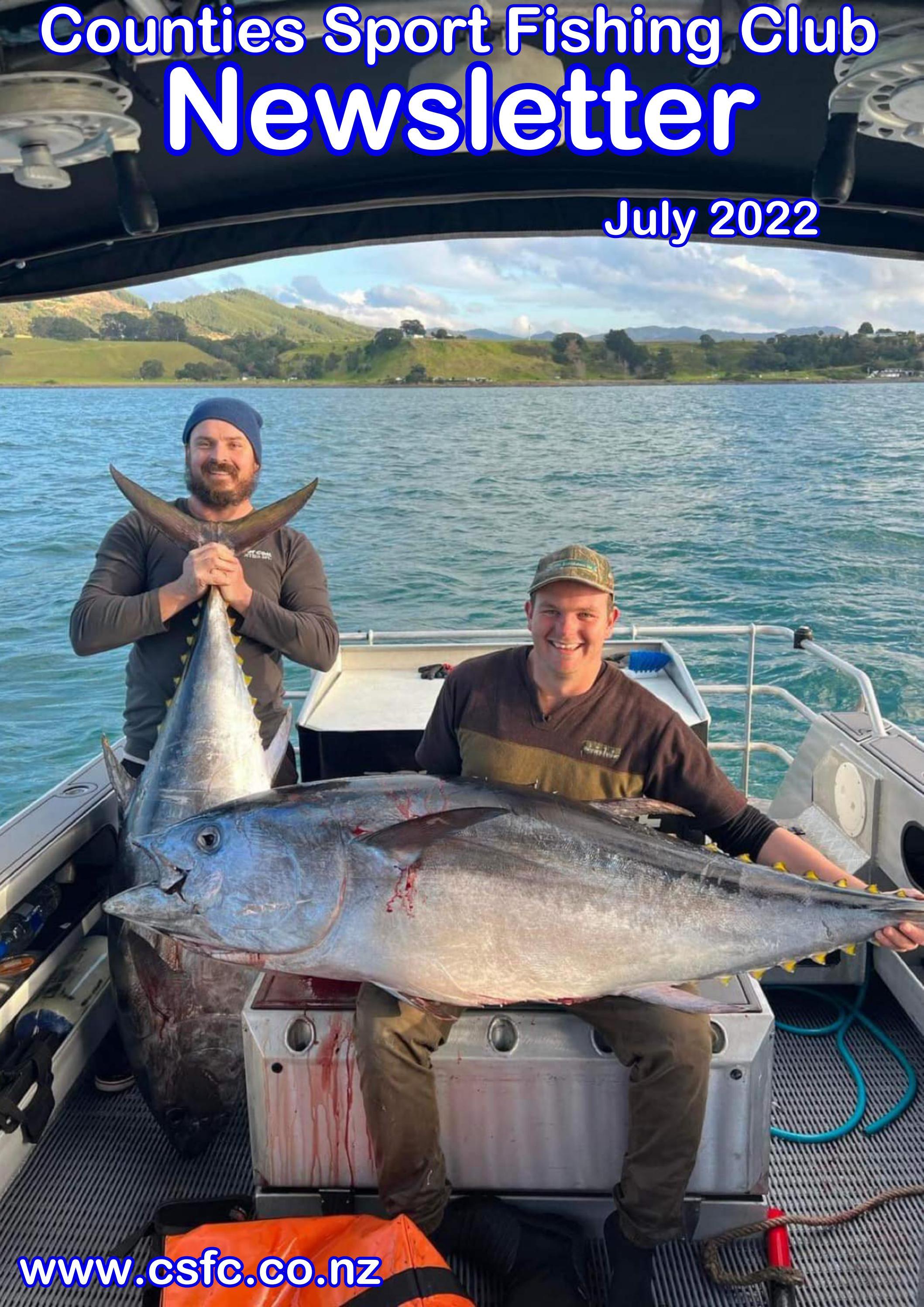 Counties Sport Fishing Club Newsletter July 2022 by CSFC - Issuu