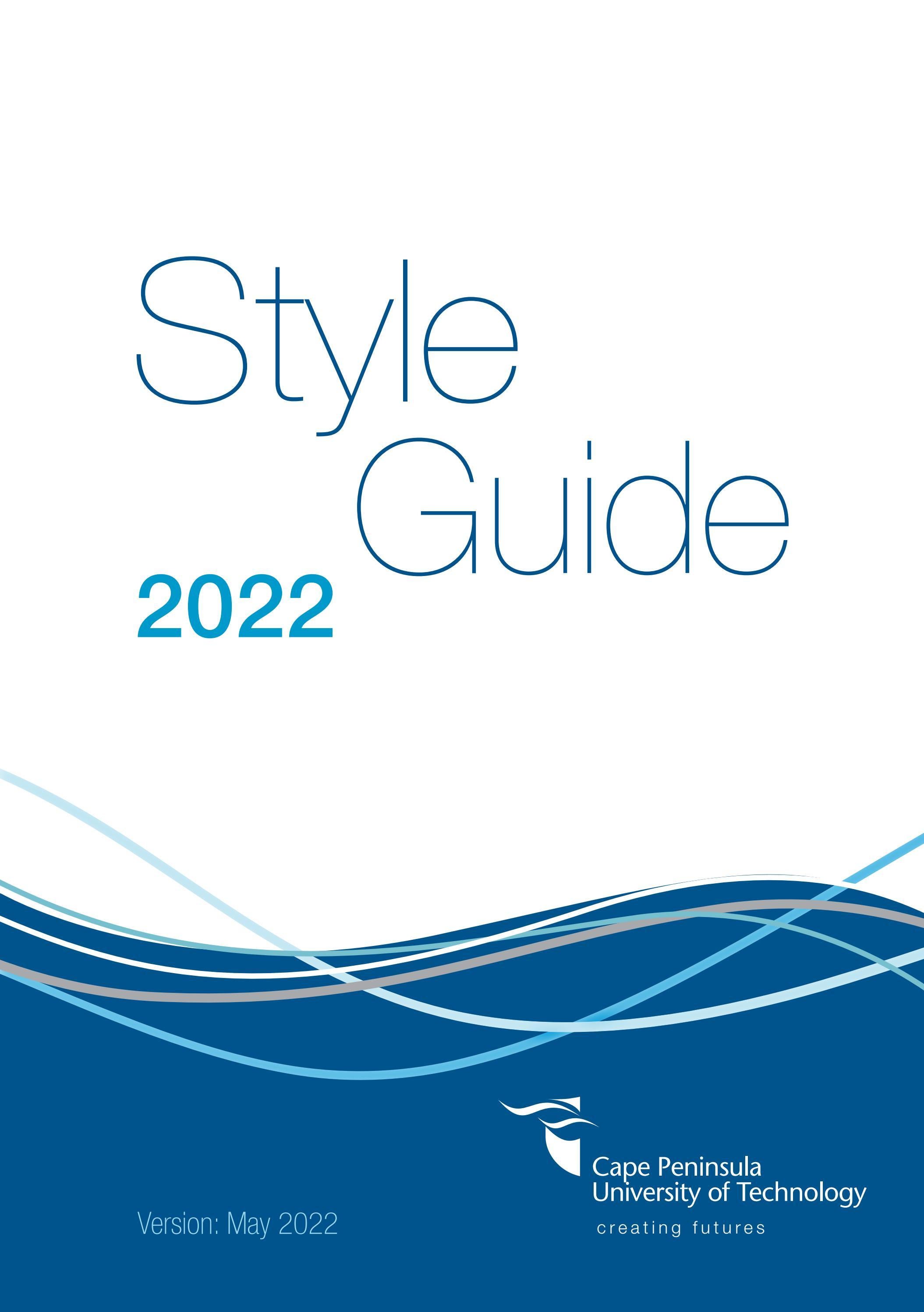 CPUT Style Guide by Cape Peninsula University of Technology - Issuu