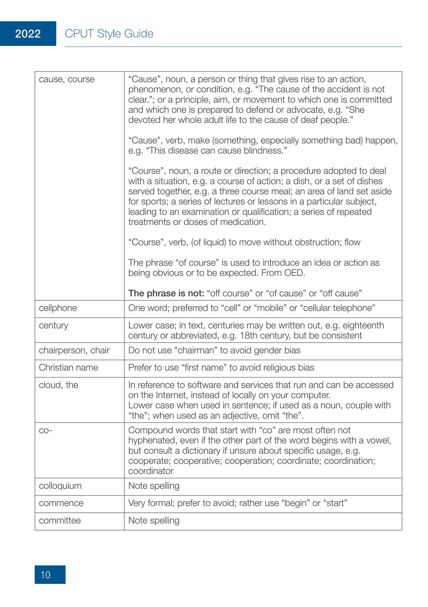CPUT Style Guide by Cape Peninsula University of Technology - Issuu