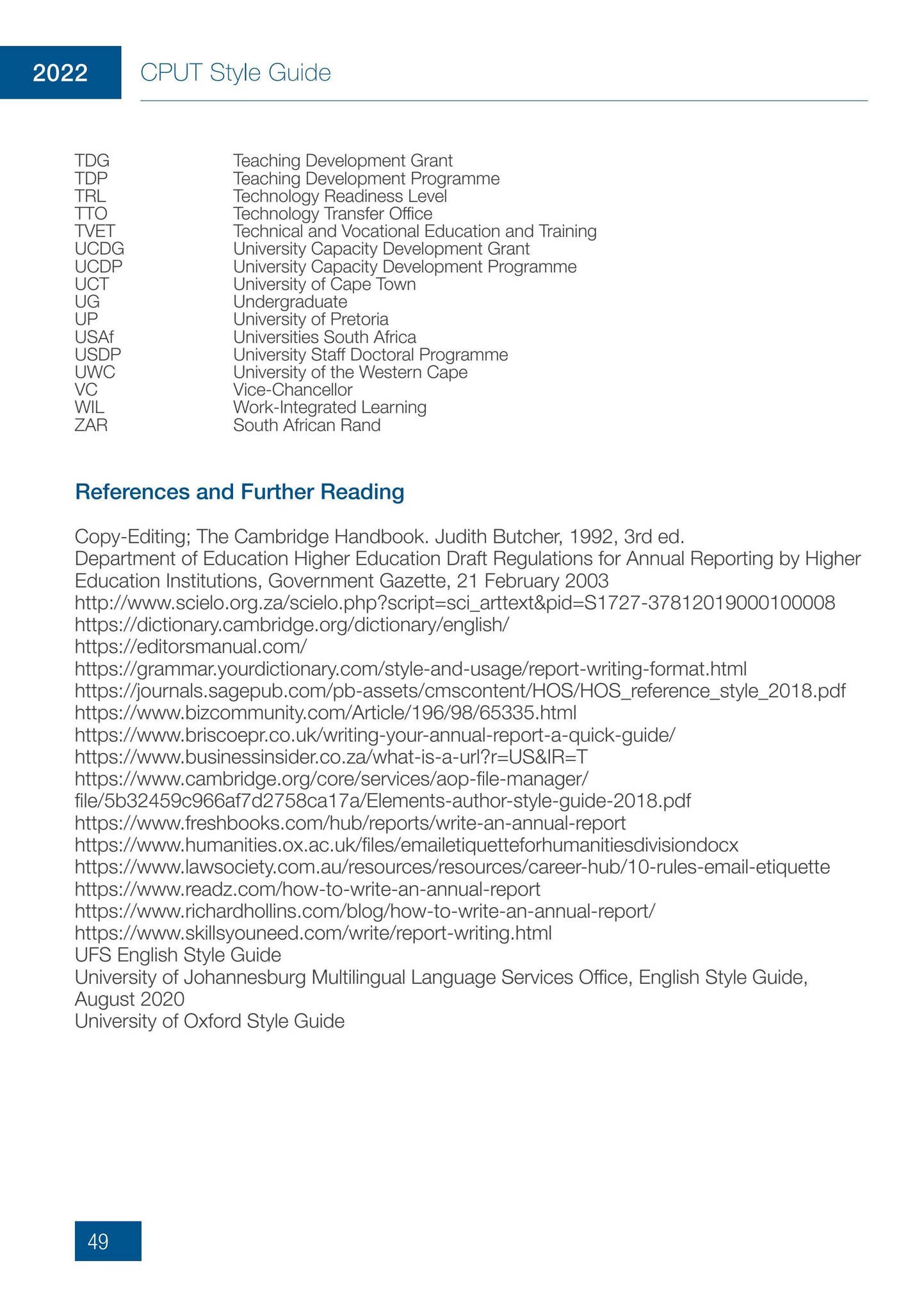 CPUT Style Guide by Cape Peninsula University of Technology - Issuu